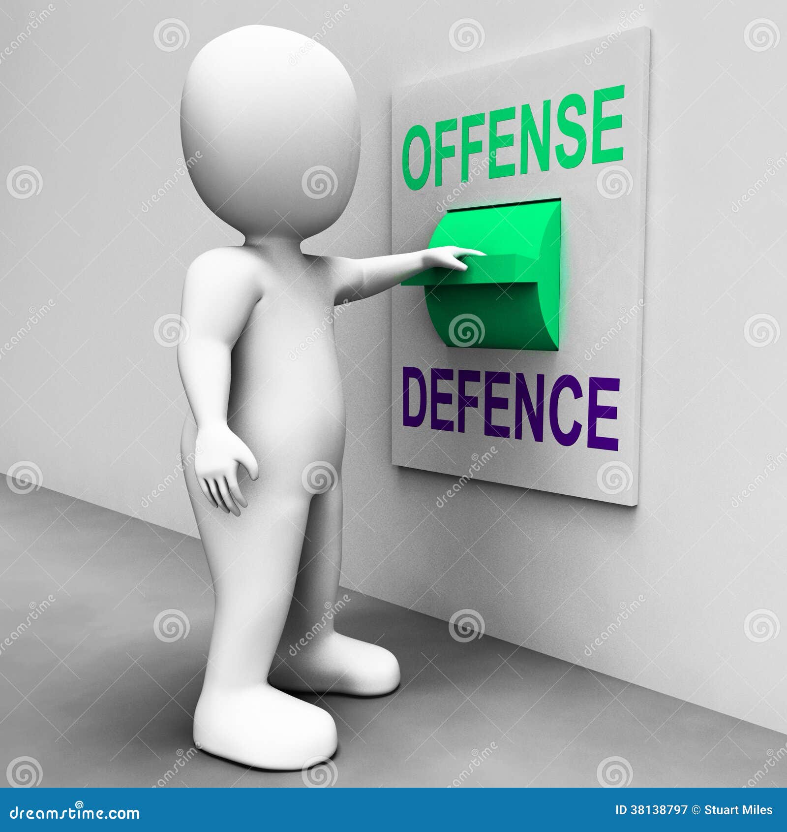 Defend And Attack In A Balanced Life - Pictured As Words Defend,attack ...