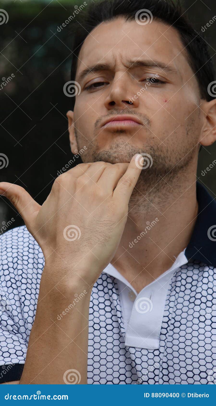 Offensive Gesture or Curse stock photo. Image of repulsive - 88090400