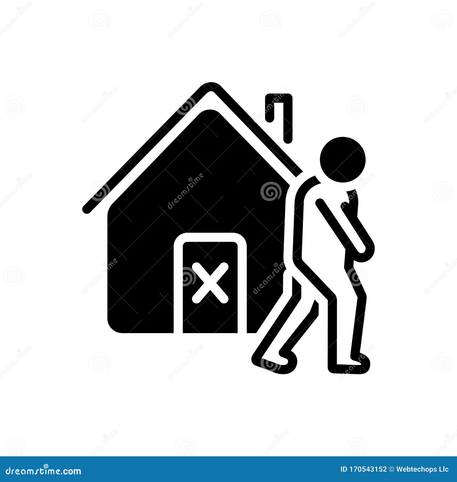 Black Solid Icon for Offensive, Insulting and Scornful Stock Vector ...