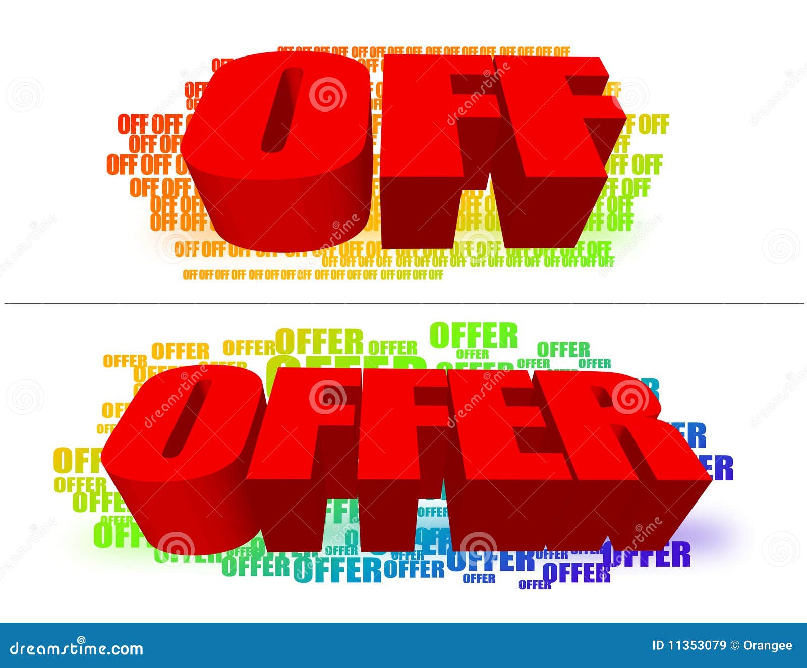 Offer stock vector. Illustration of dinner, container - 11353079