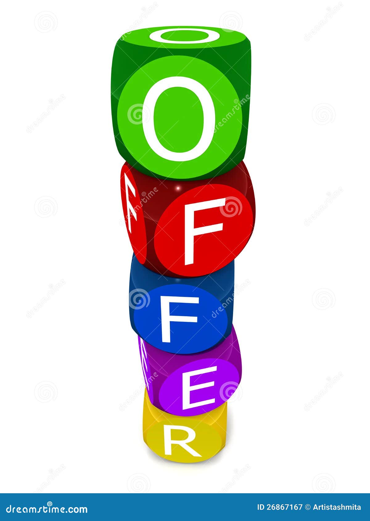 Offer stock illustration. Illustration of sale, percentage - 26867167