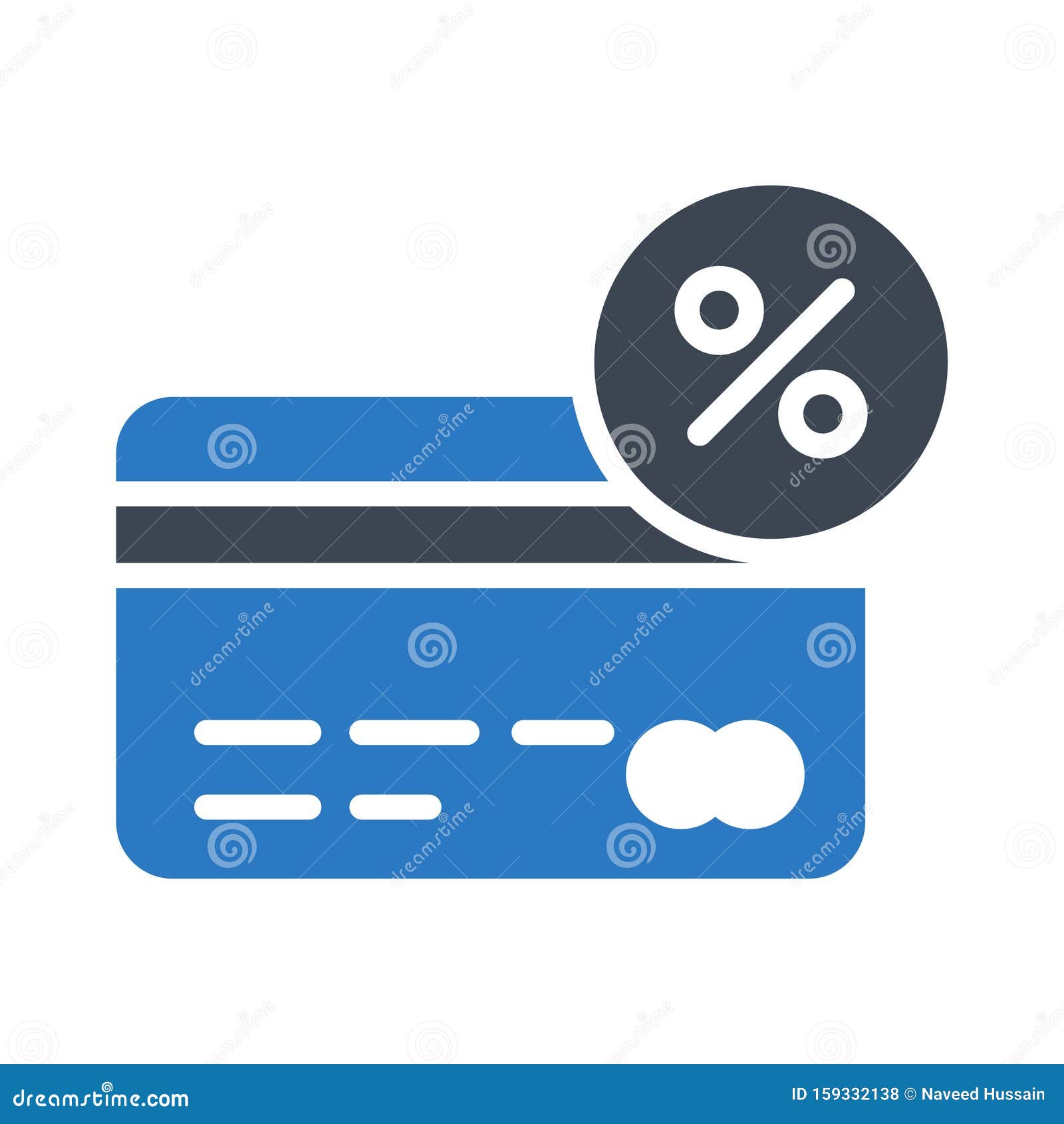 Offer glyph color icon stock vector. Illustration of cardholder - 159332138