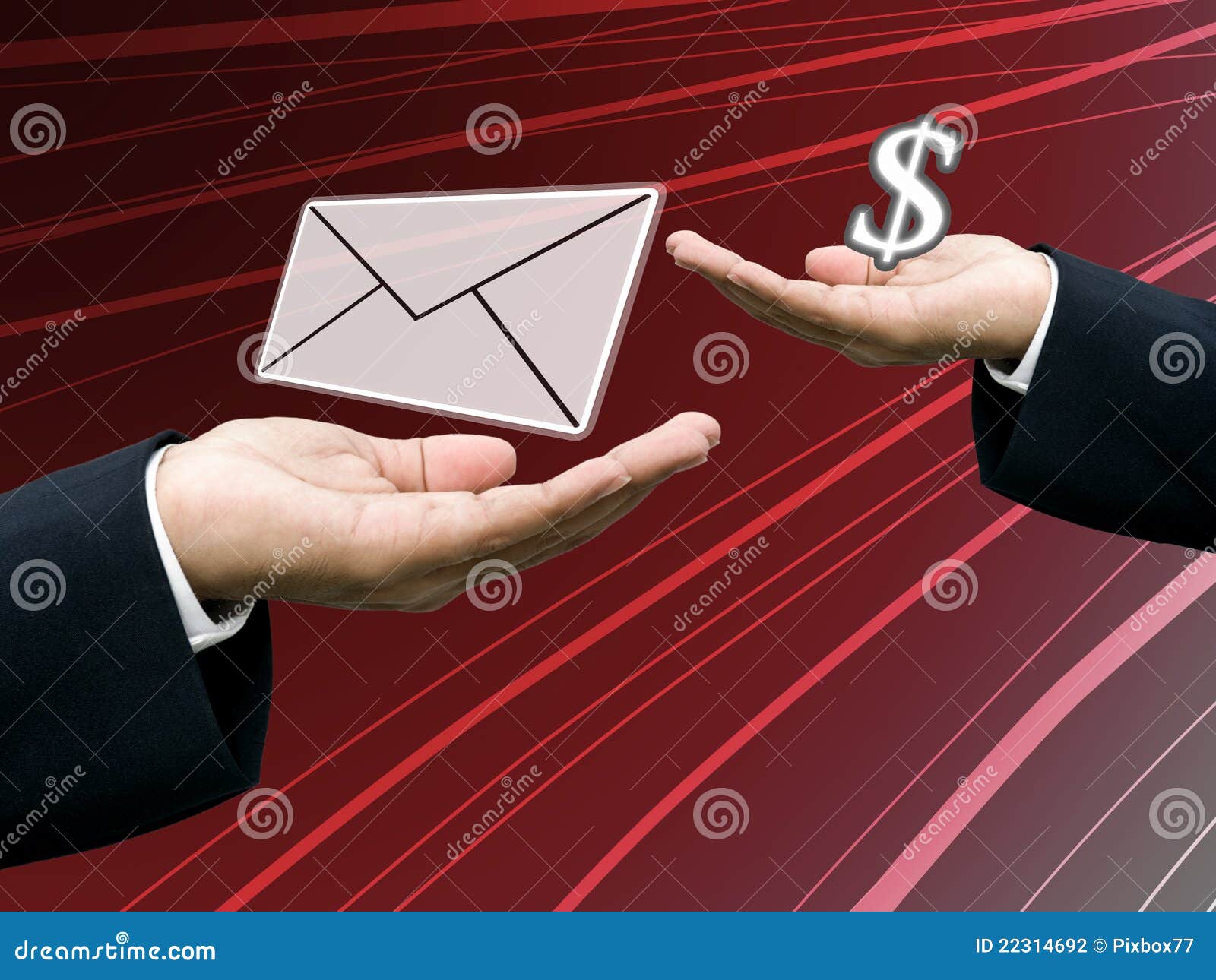 Offer money for news stock photo. Image of data, fast - 22314692