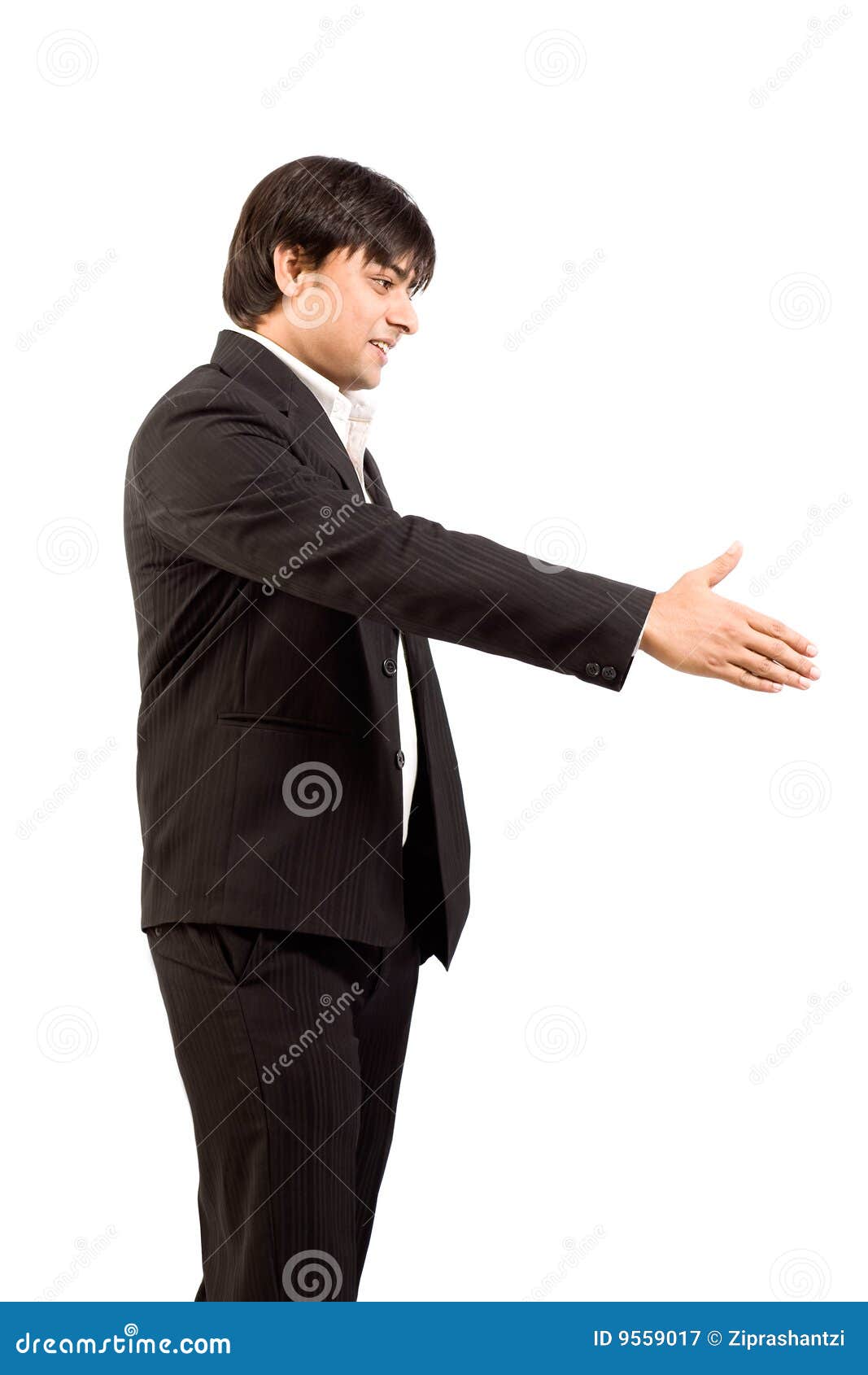 Offer to shaking hand stock image. Image of attraction - 9559017