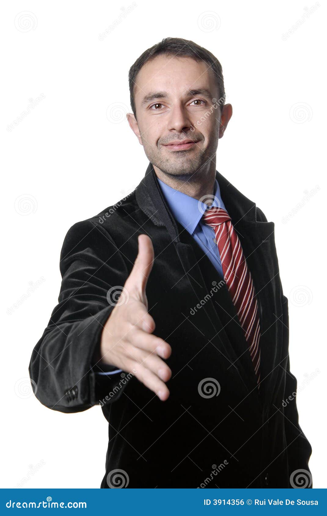 Offering stock photo. Image of arms, businessman, handsome - 3914356