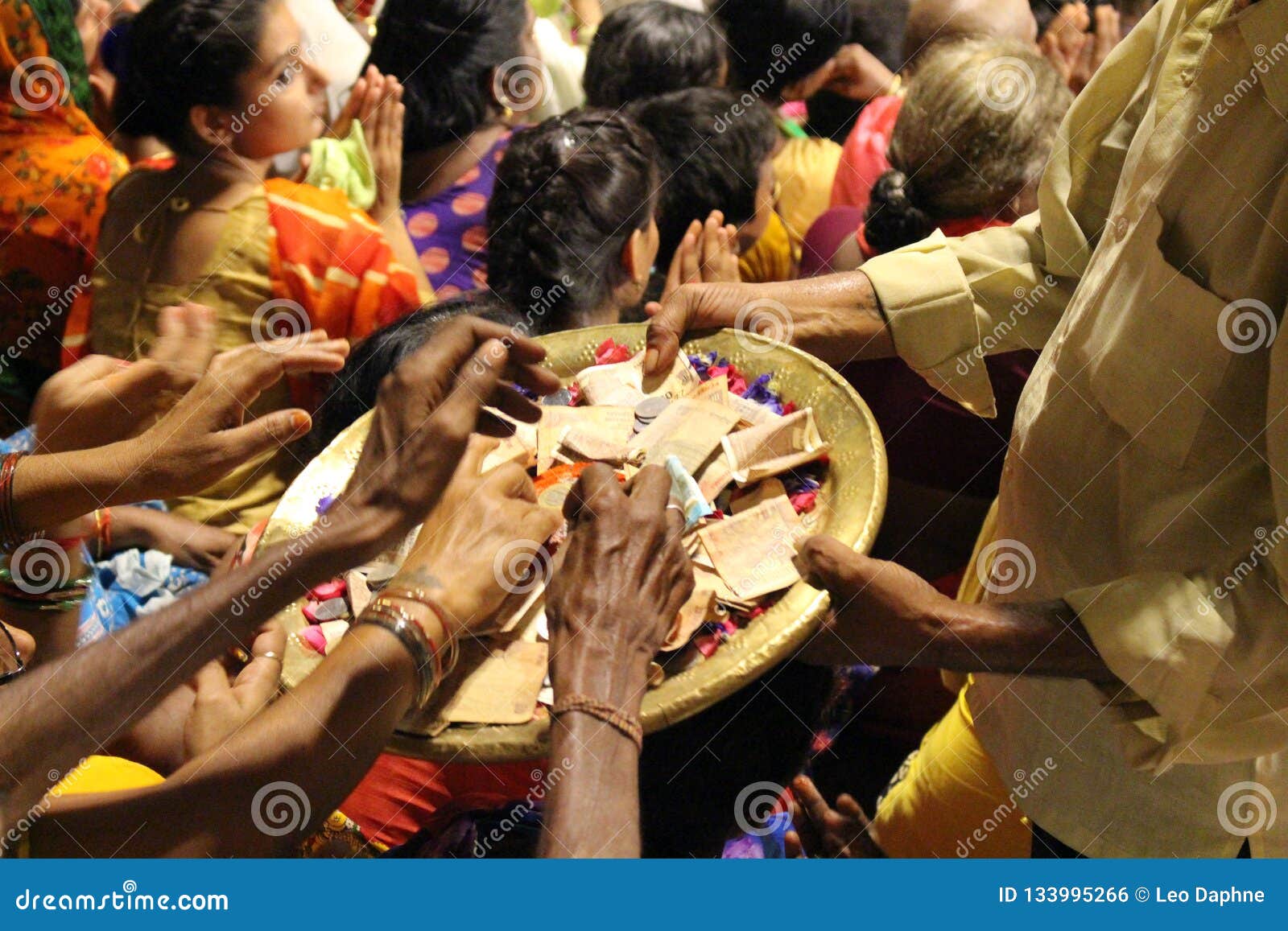 The Fire Ritual Rite At An Indigenous Community Event In Australia, A ...