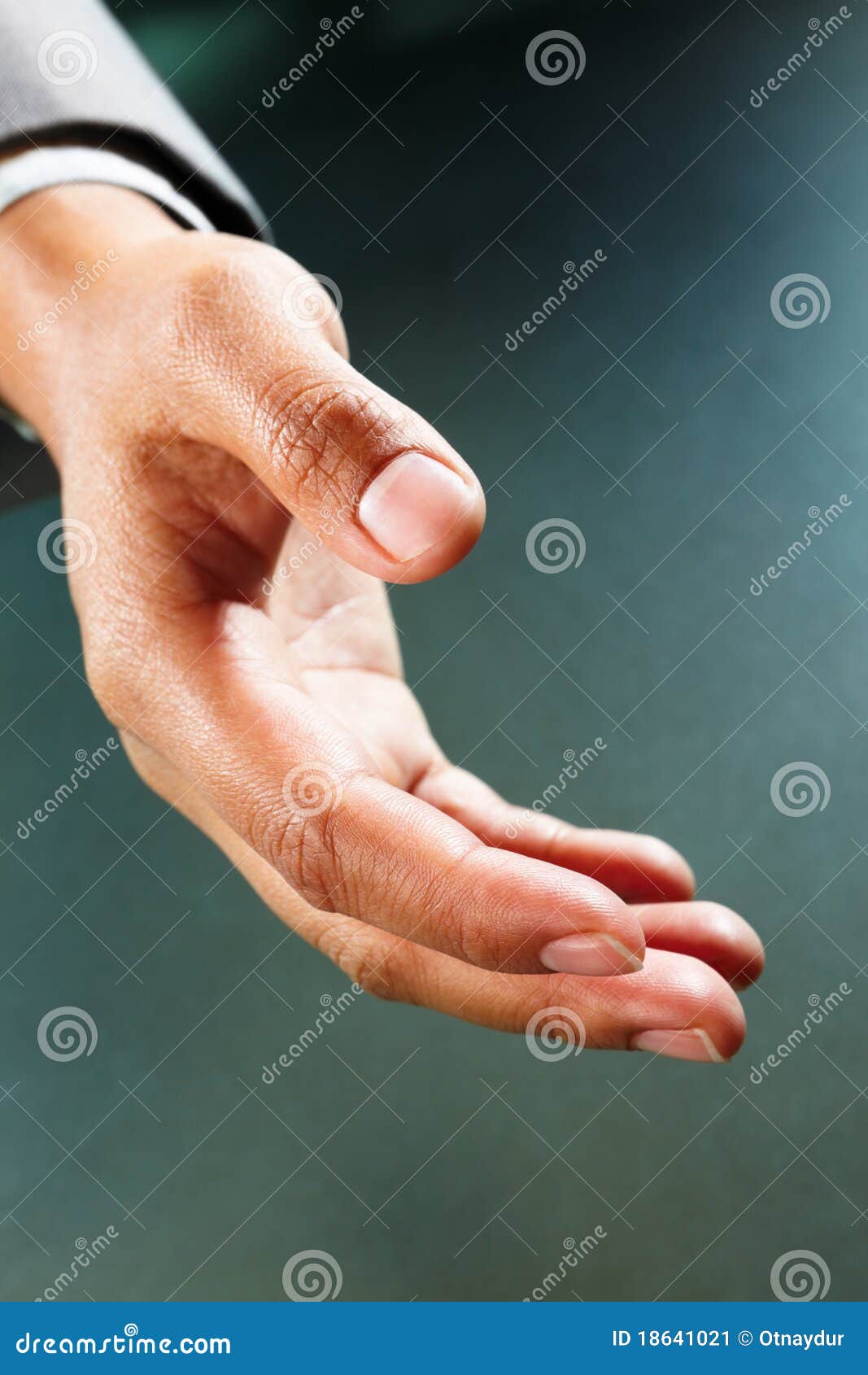 Offering handshake stock image. Image of finger, unrecognizable - 18641021