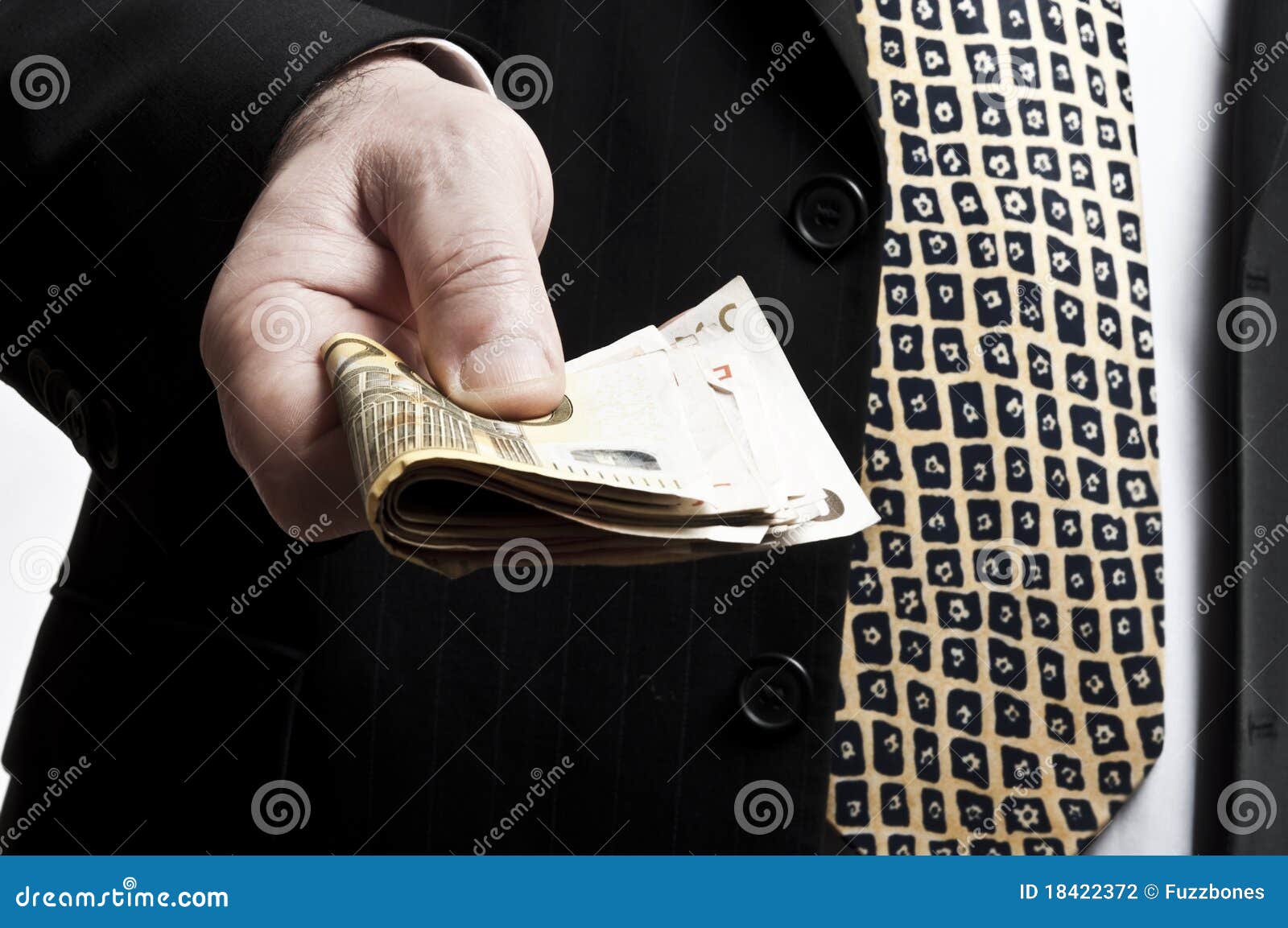 Offering money stock photo. Image of banknotes, person - 18422372