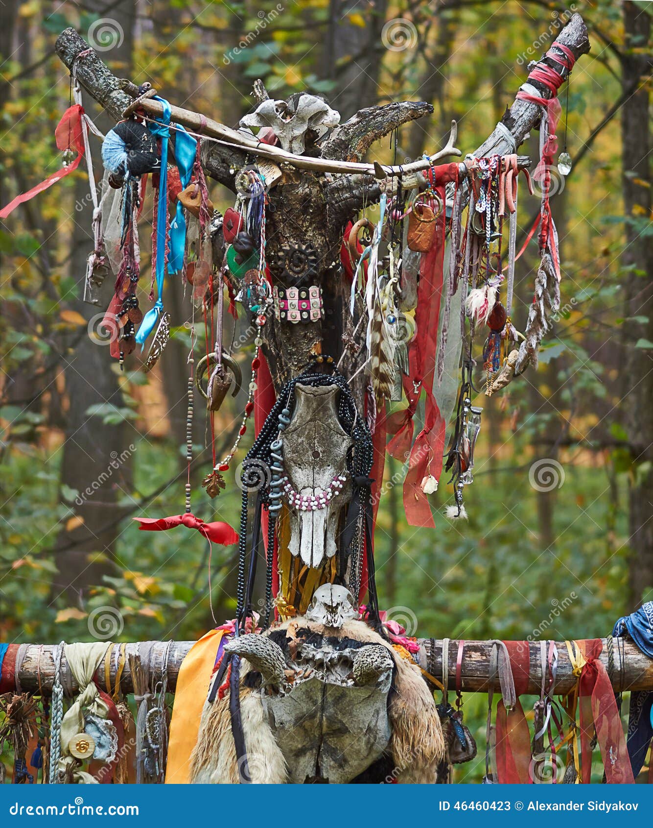 Offerings To the Pagan Gods. Stock Image - Image of dark, polynesian ...