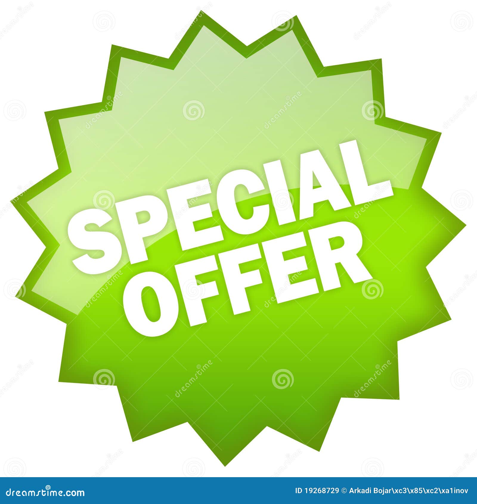 Offerta speciale illustrazione di stock. Illustrazione di icona - 19268729