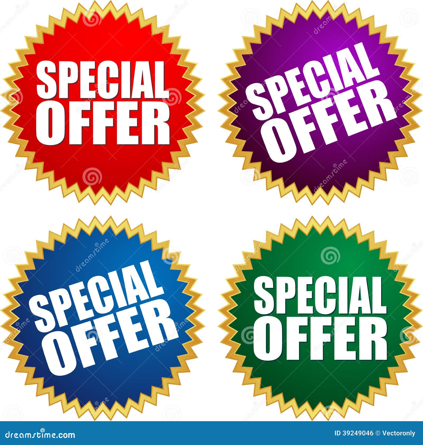 Offerta speciale illustrazione vettoriale. Illustrazione di pubblicità ...