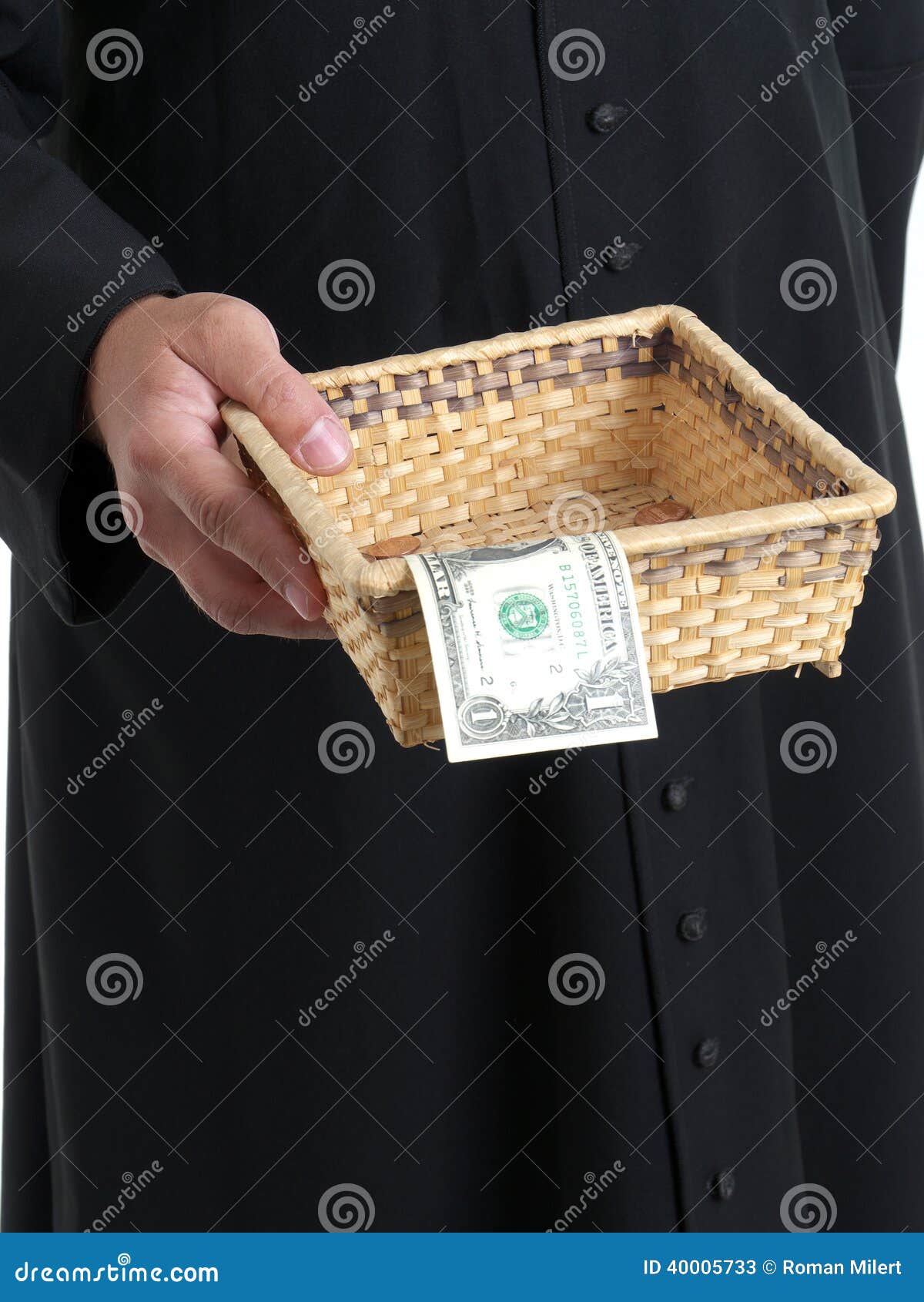 Offertoire image stock. Image du religieux, argent, parcimonie - 40005733
