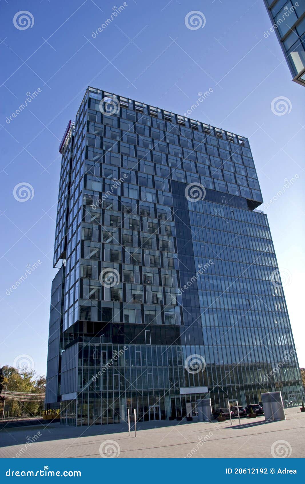 Architectural View of a Office Building Stock Photo - Image of business ...
