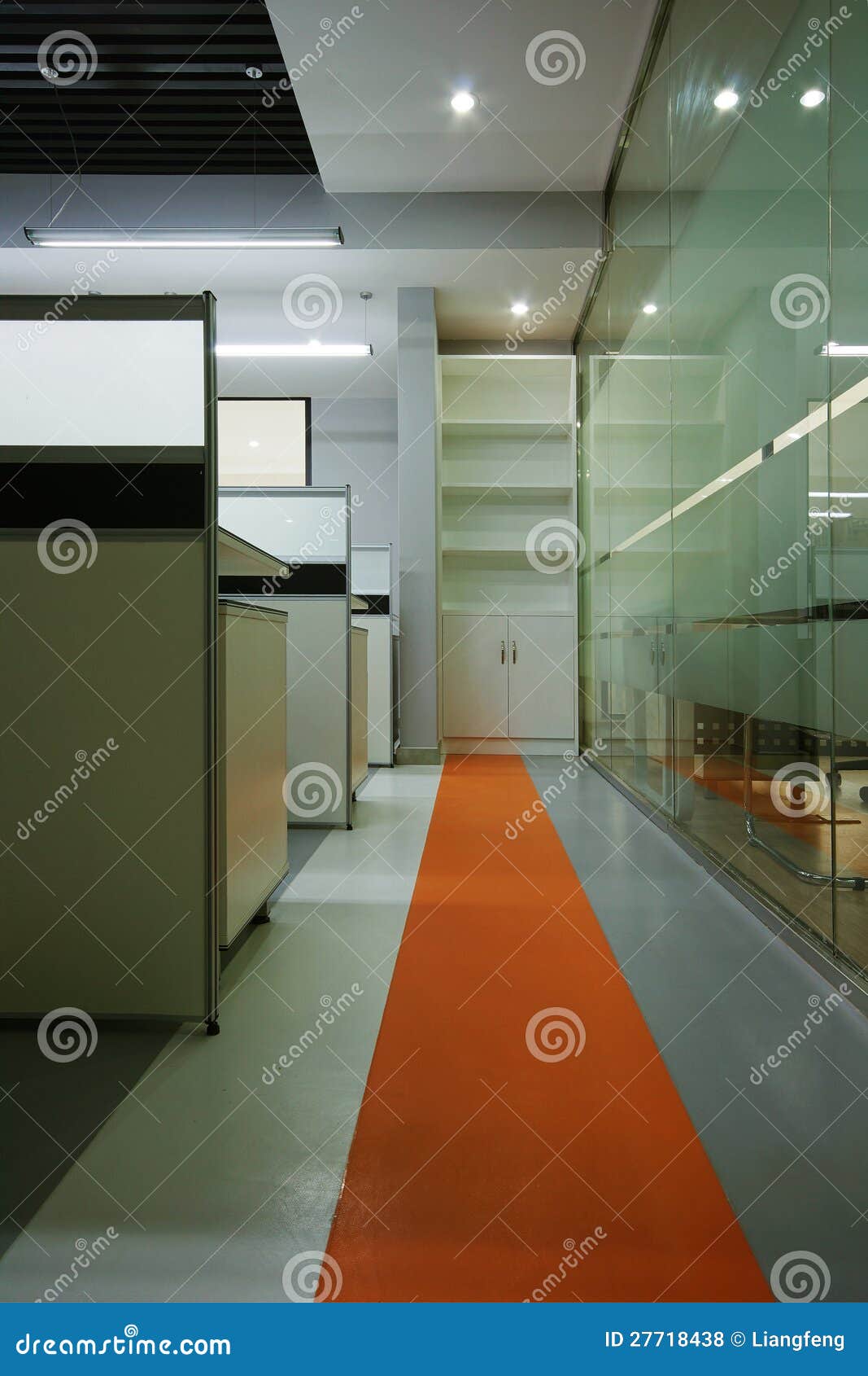 Office of the aisle stock photo. Image of decoration - 27718438