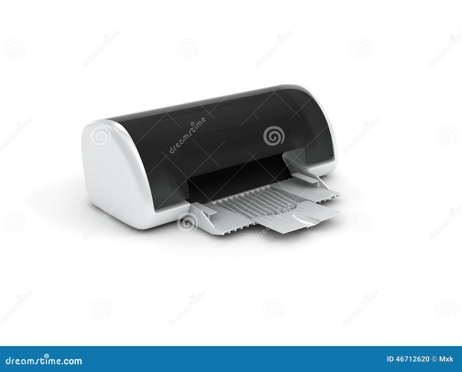 Office appliance printer stock photo. Image of three - 46712620
