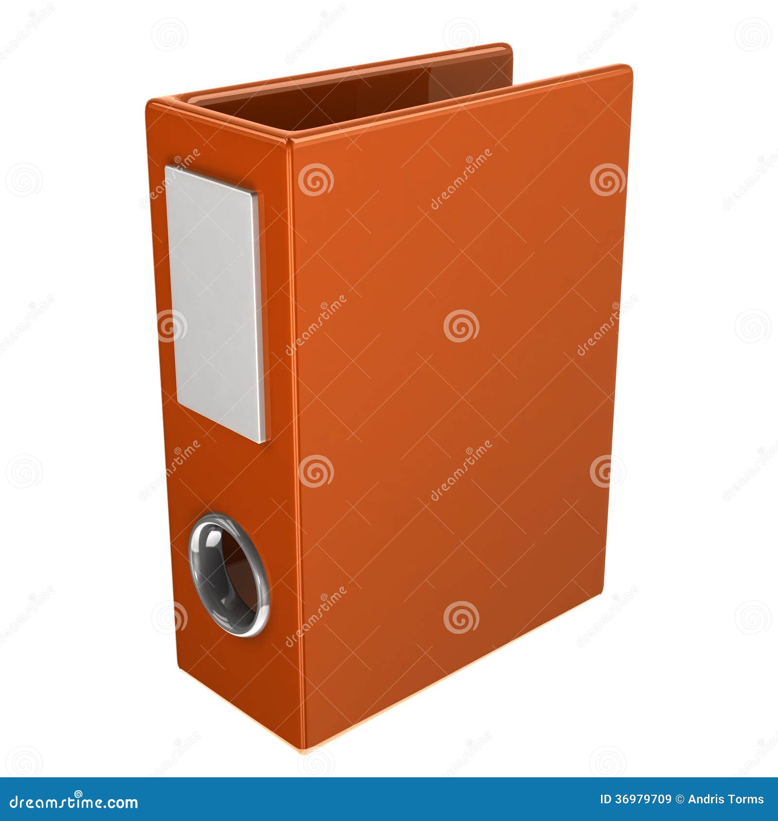 Office archive folder, 3d stock illustration. Illustration of document ...