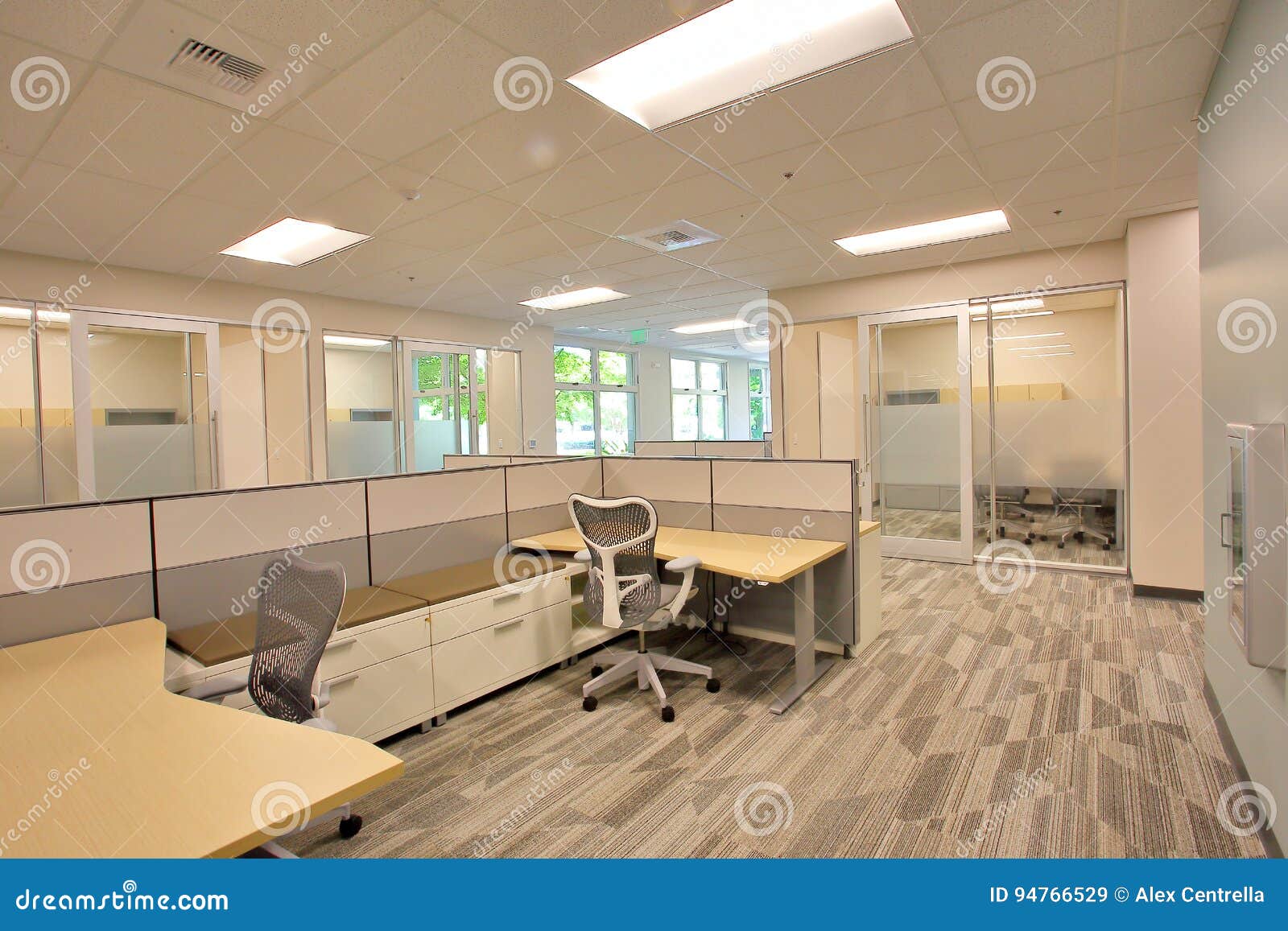 Office area stock image. Image of corporation, design - 94766529