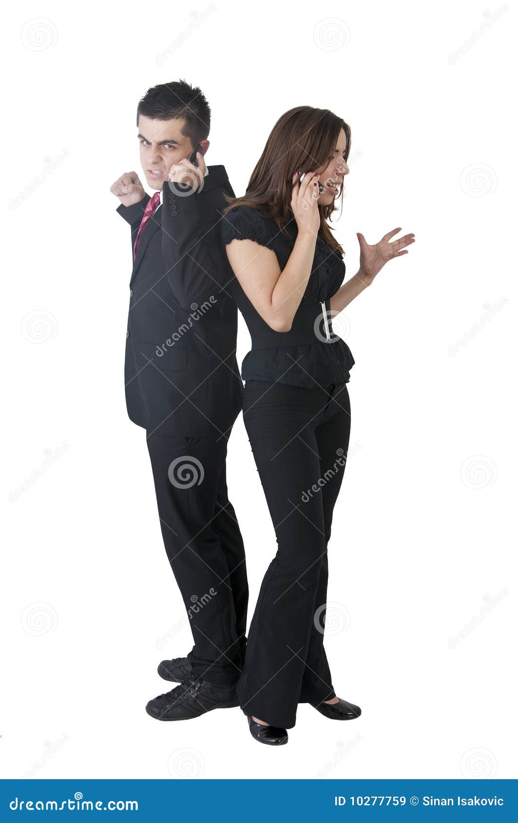 Office argue stock image. Image of girl, businesswoman - 10277759