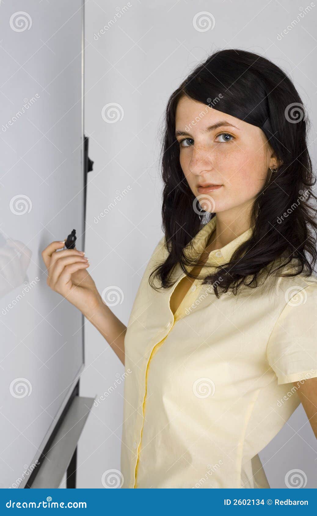 Office beauty stock photo. Image of looking, blackboard - 2602134