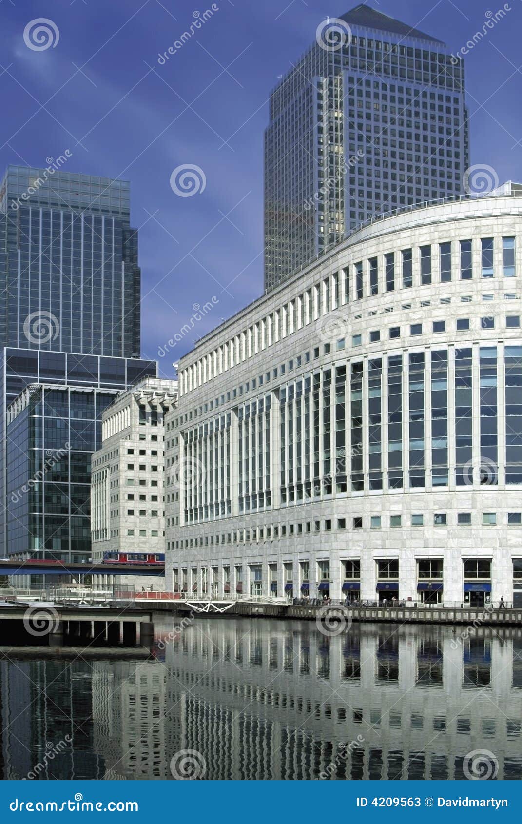 Office blocks stock image. Image of glass, british, corporate - 4209563