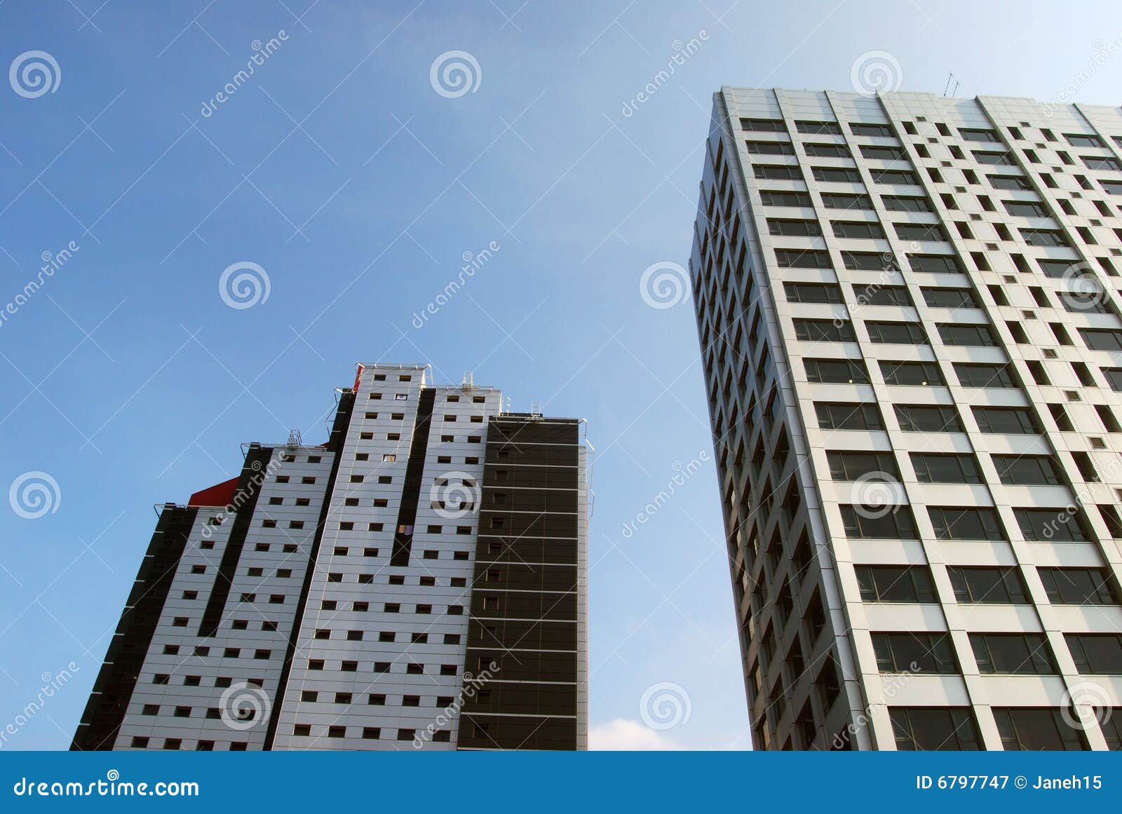 Office blocks stock image. Image of background, leeds - 6797747