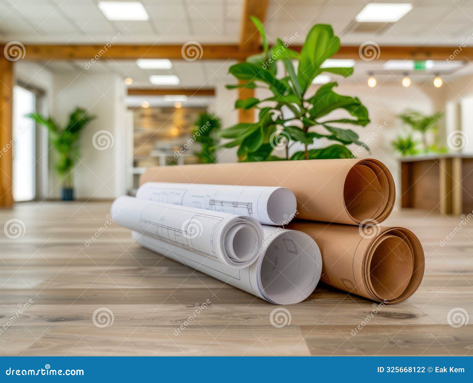 Office Blueprint Design Plan, Architectural Drawings And Plans For ...