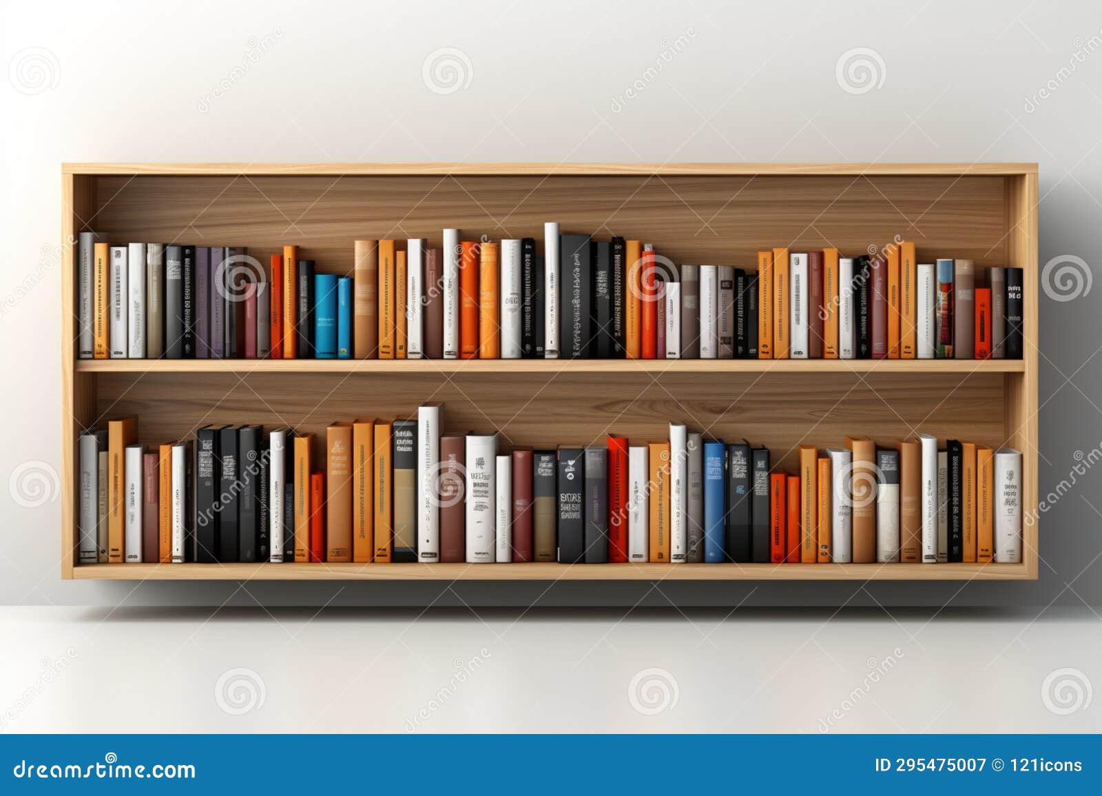 Office Bookcase stock illustration. Illustration of library - 295475007
