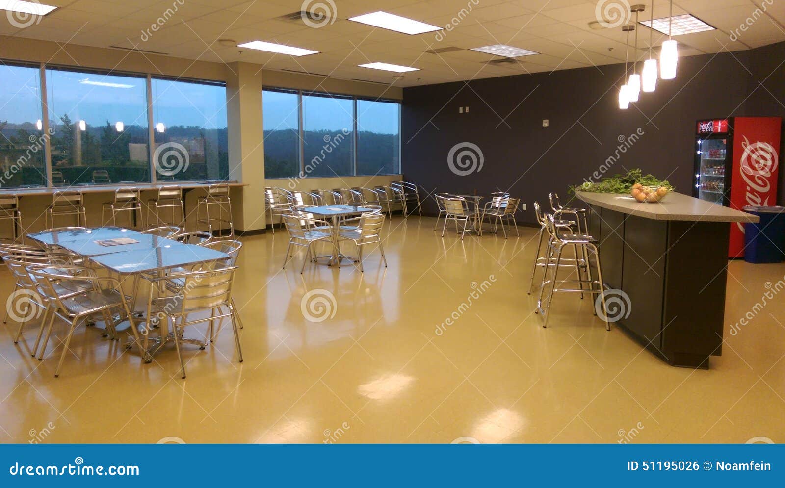 Office break room editorial photo. Image of lunchroom - 51195026