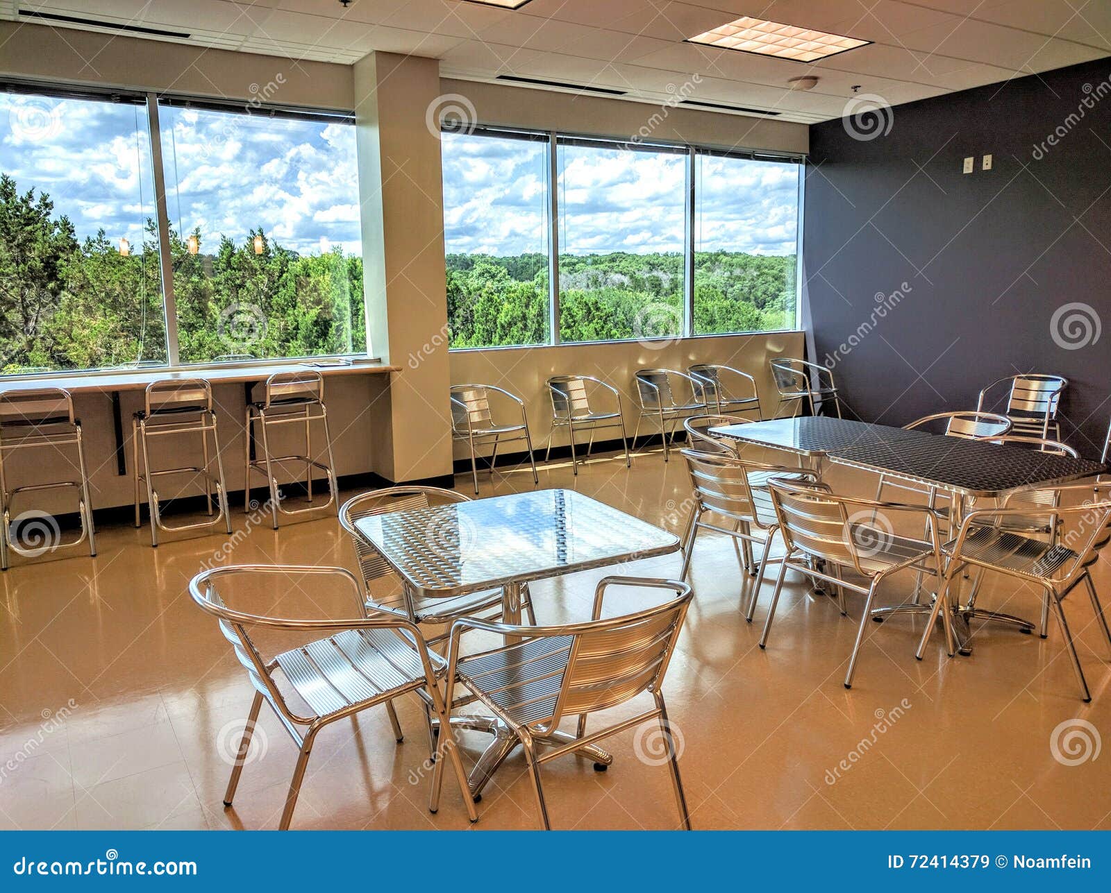 Office break room stock image. Image of tables, office - 72414379