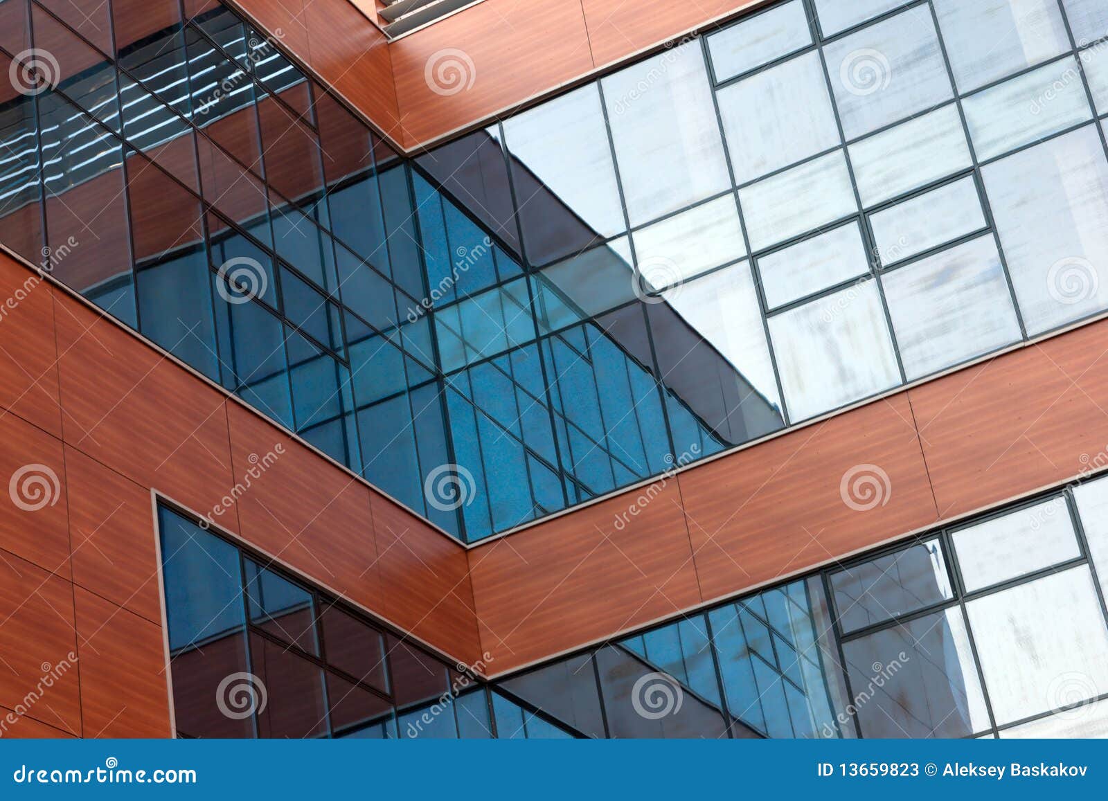Office building stock image. Image of city, rectangle - 13659823