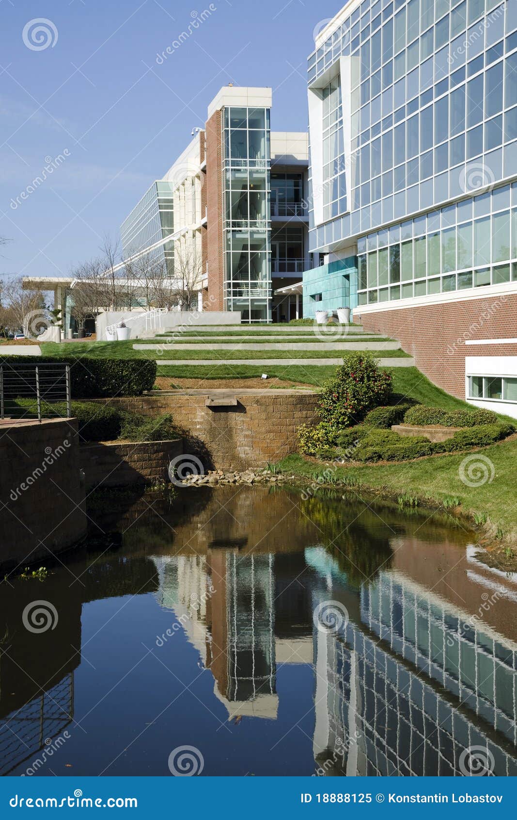 Office building stock image. Image of headquarters, floor - 18888125