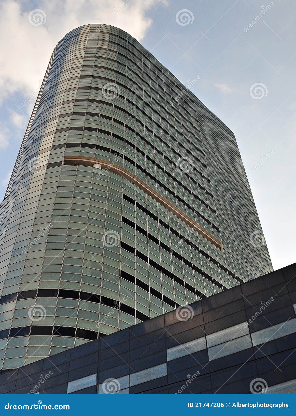 Office Building stock photo. Image of cloudscape, company - 21747206