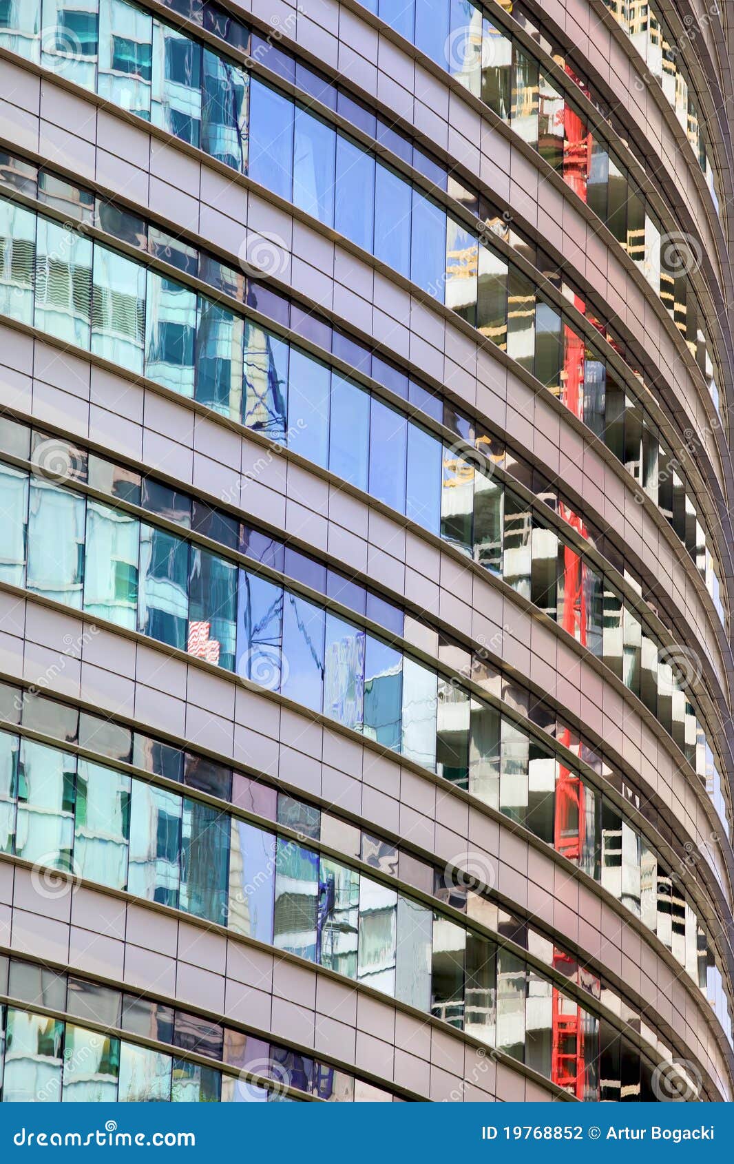 Office Building Abstract Curve Stock Photo - Image of building, design ...