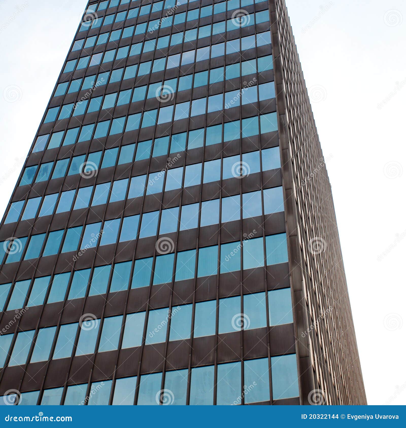 Office Building Against the Blue Sky Stock Photo - Image of offices ...
