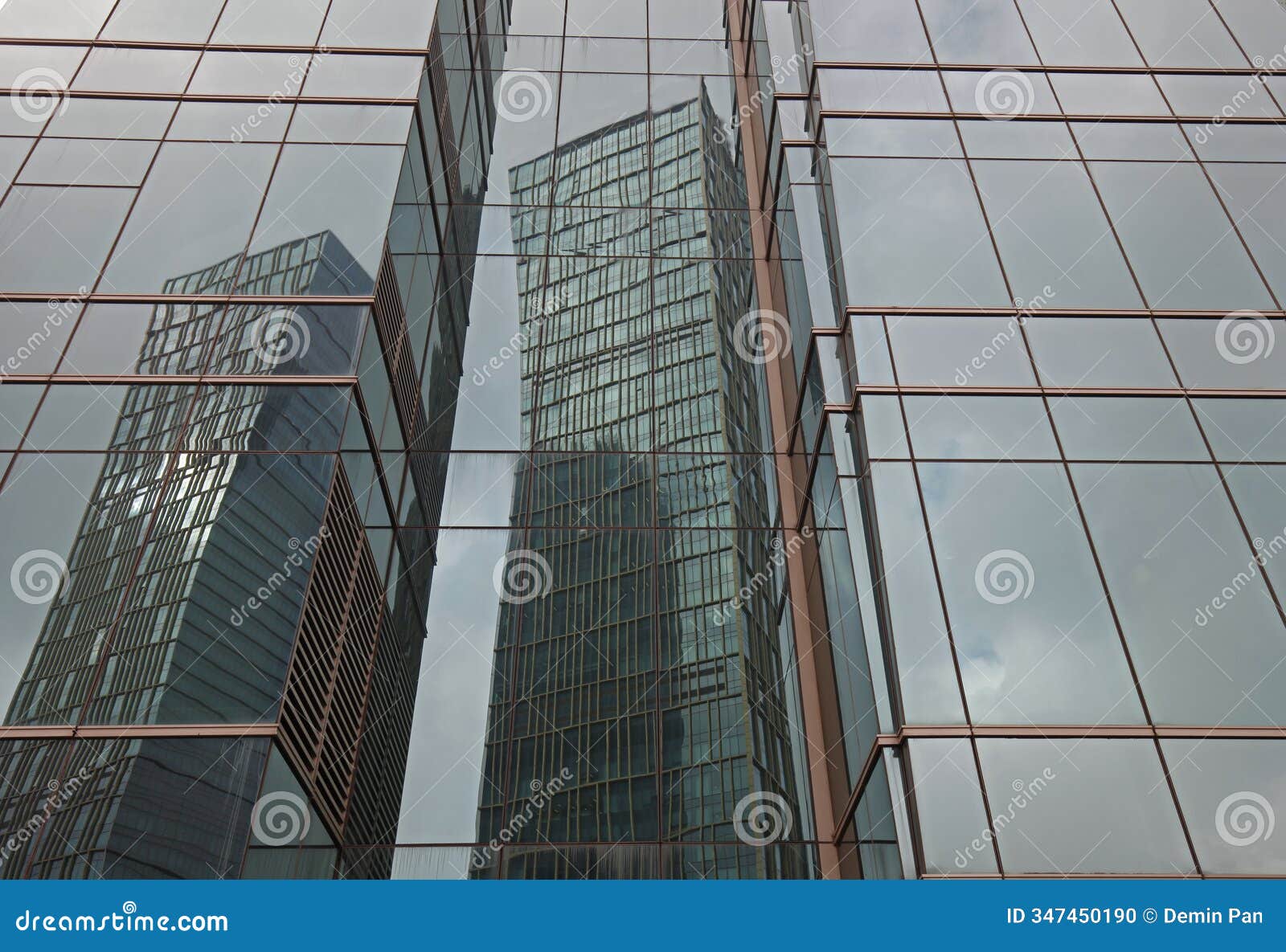 Office Building As the Background, the Landmark of Shanghai in China ...