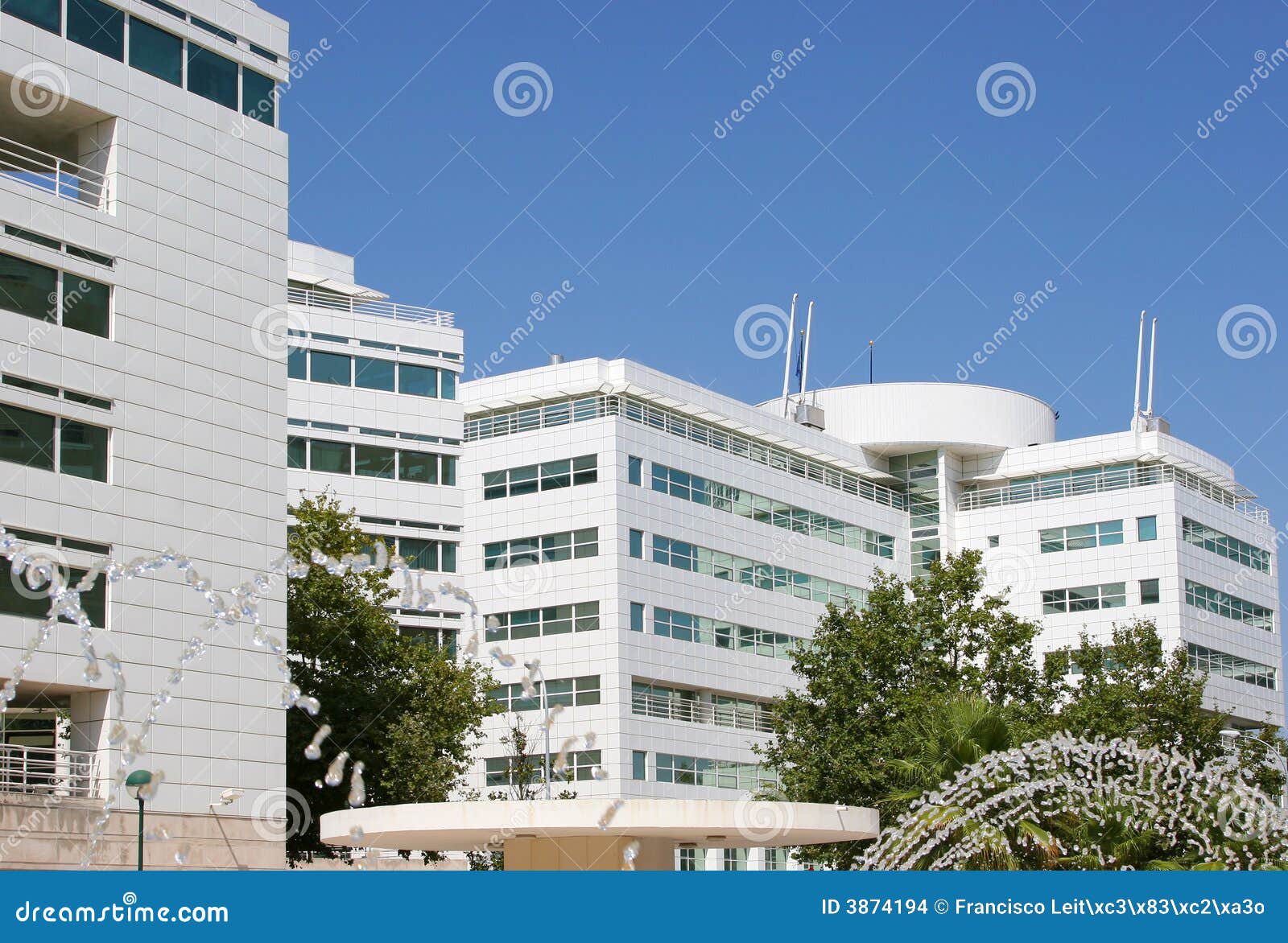 Office building complex stock photo. Image of skyscraper - 3874194
