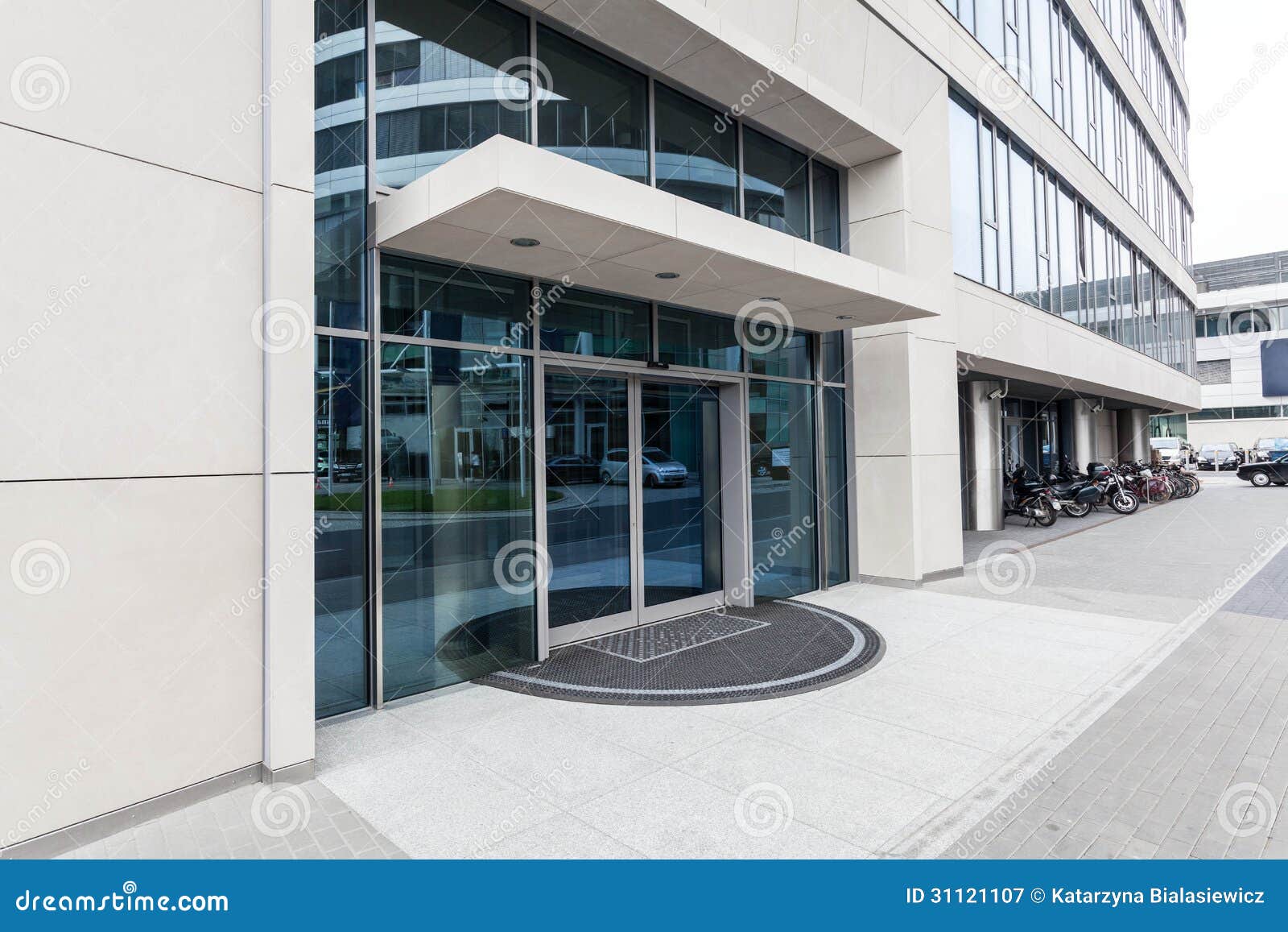 Office building- door stock image. Image of luxury, door - 31121107