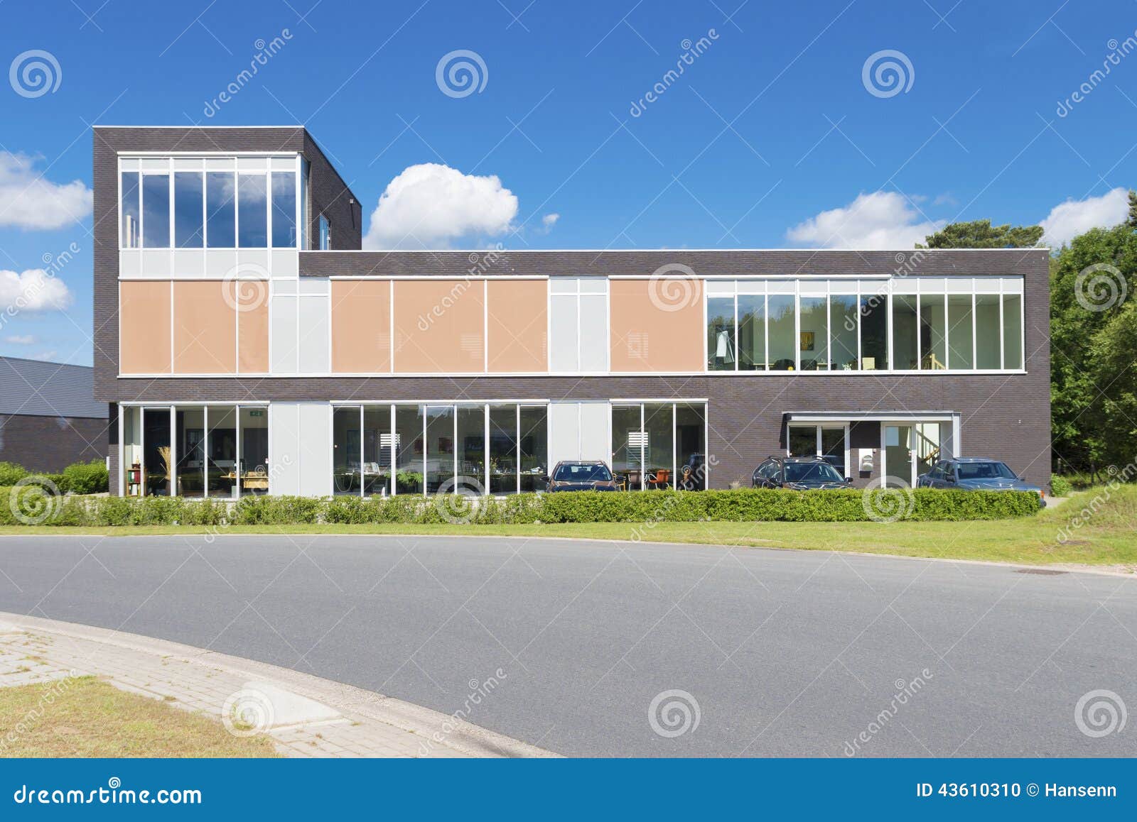 Office building stock photo. Image of rent, enterprise - 43610310