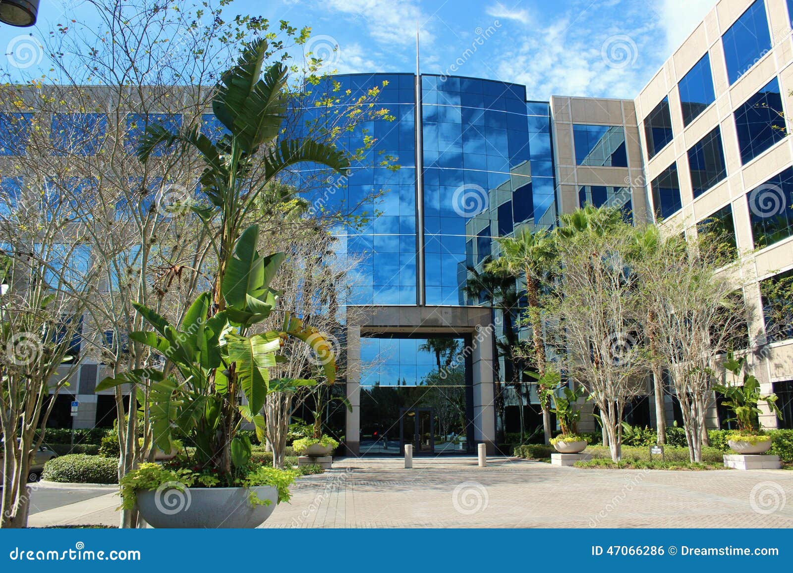 Office Building Exterior 2 stock photo. Image of green - 47066286
