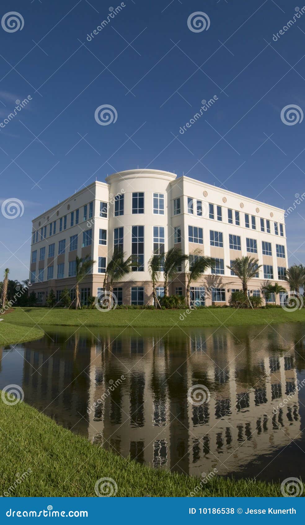 Office Building in Florida stock photo. Image of posts - 10186538