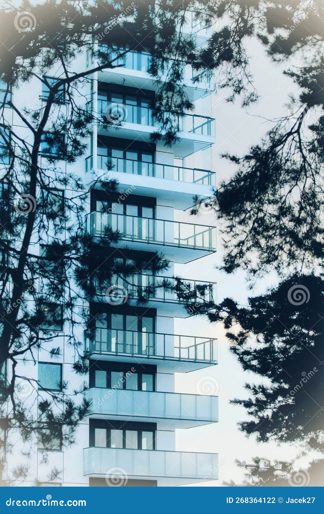 Office Building in Gda?sk Poland Stock Photo - Image of park, tracks: 268364122