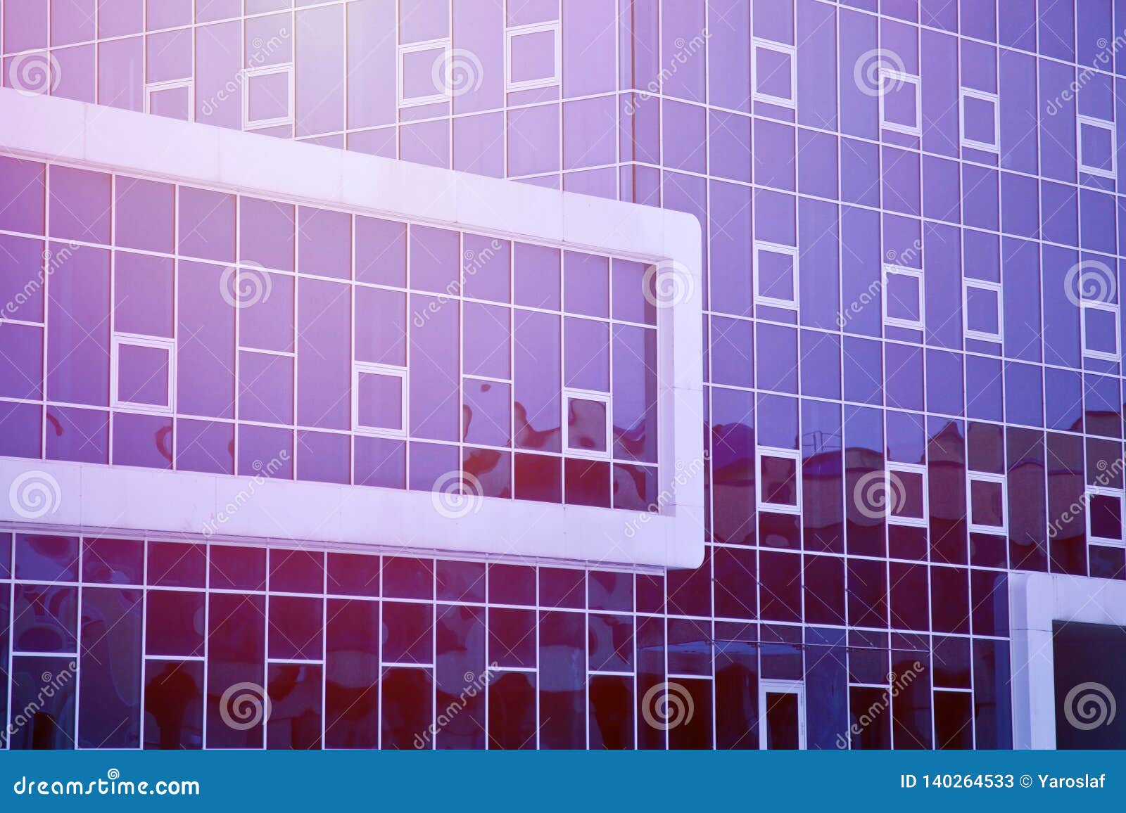 Office Building with Glass Windows Stock Image - Image of modern ...