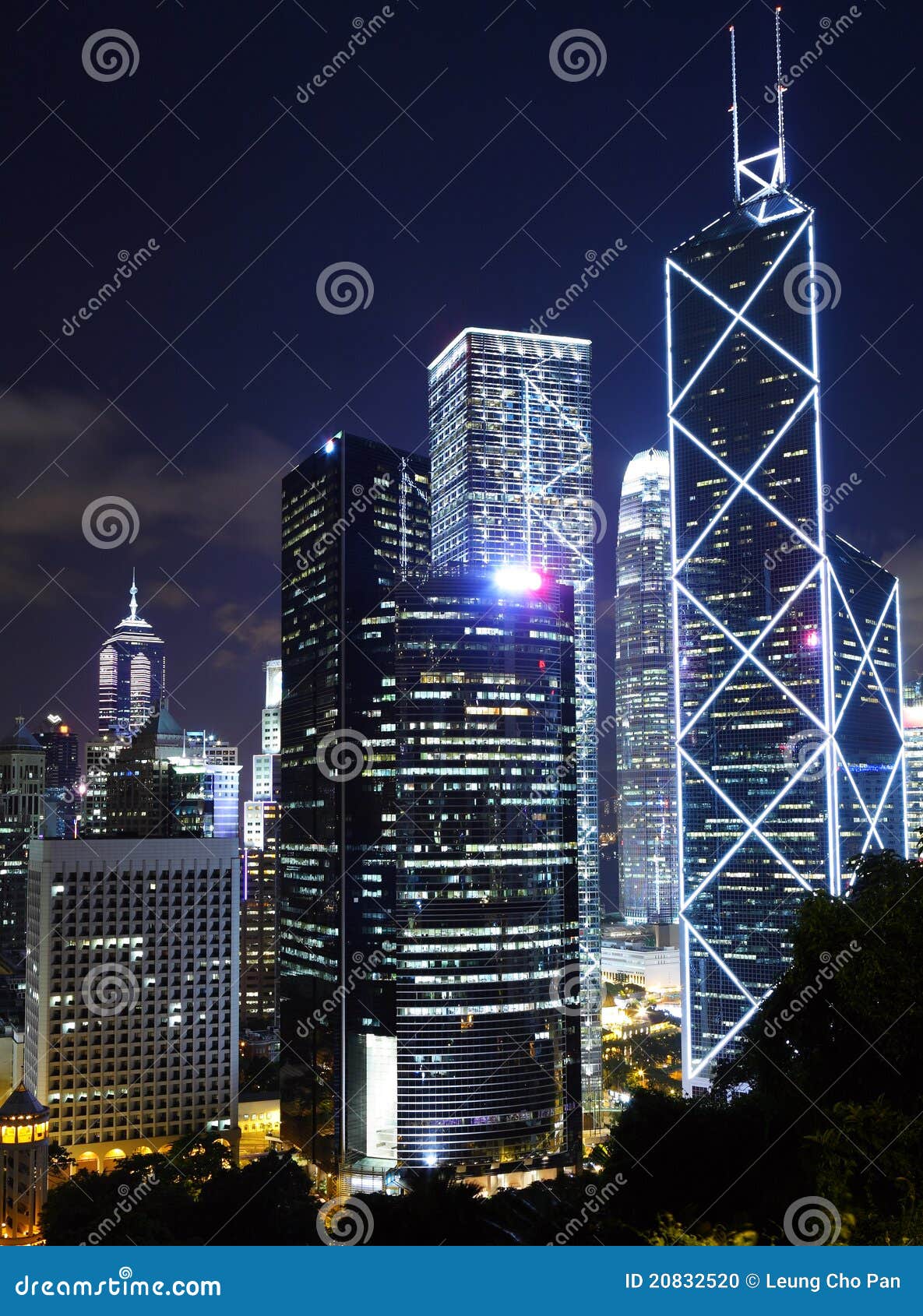 Office Building in Hong Kong Stock Photo - Image of modern, kong: 20832520