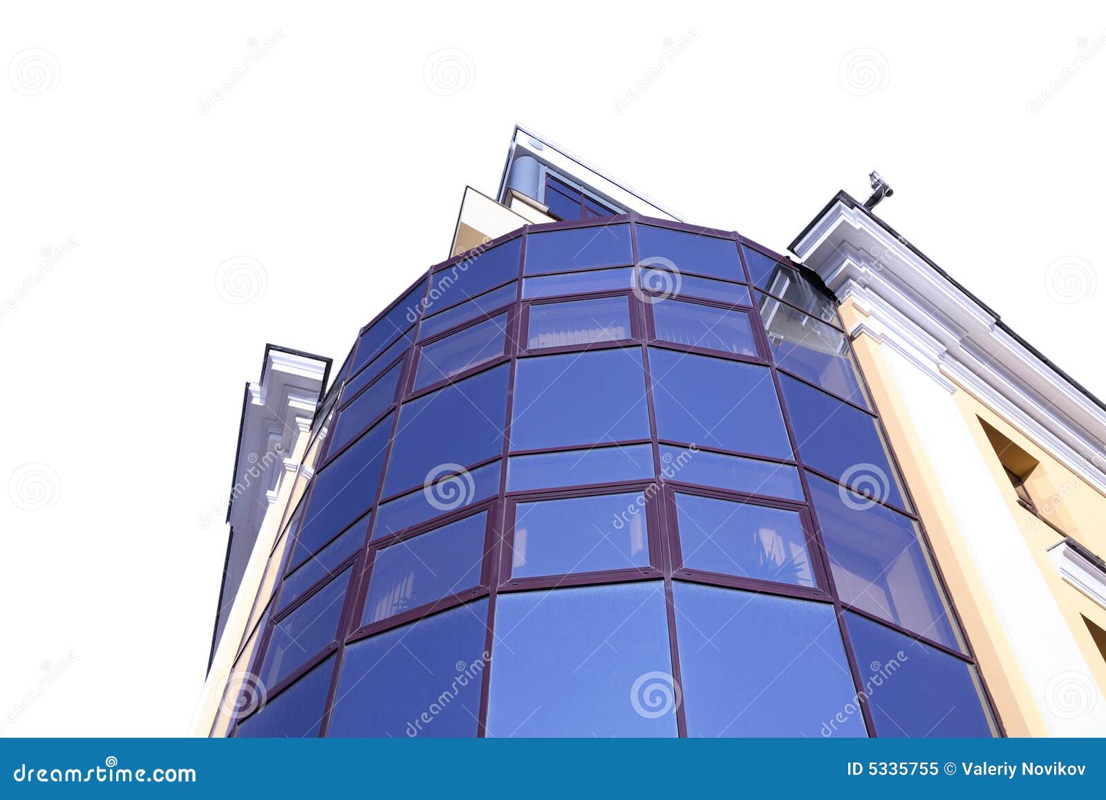 Office building isolated stock image. Image of expertise - 5335755