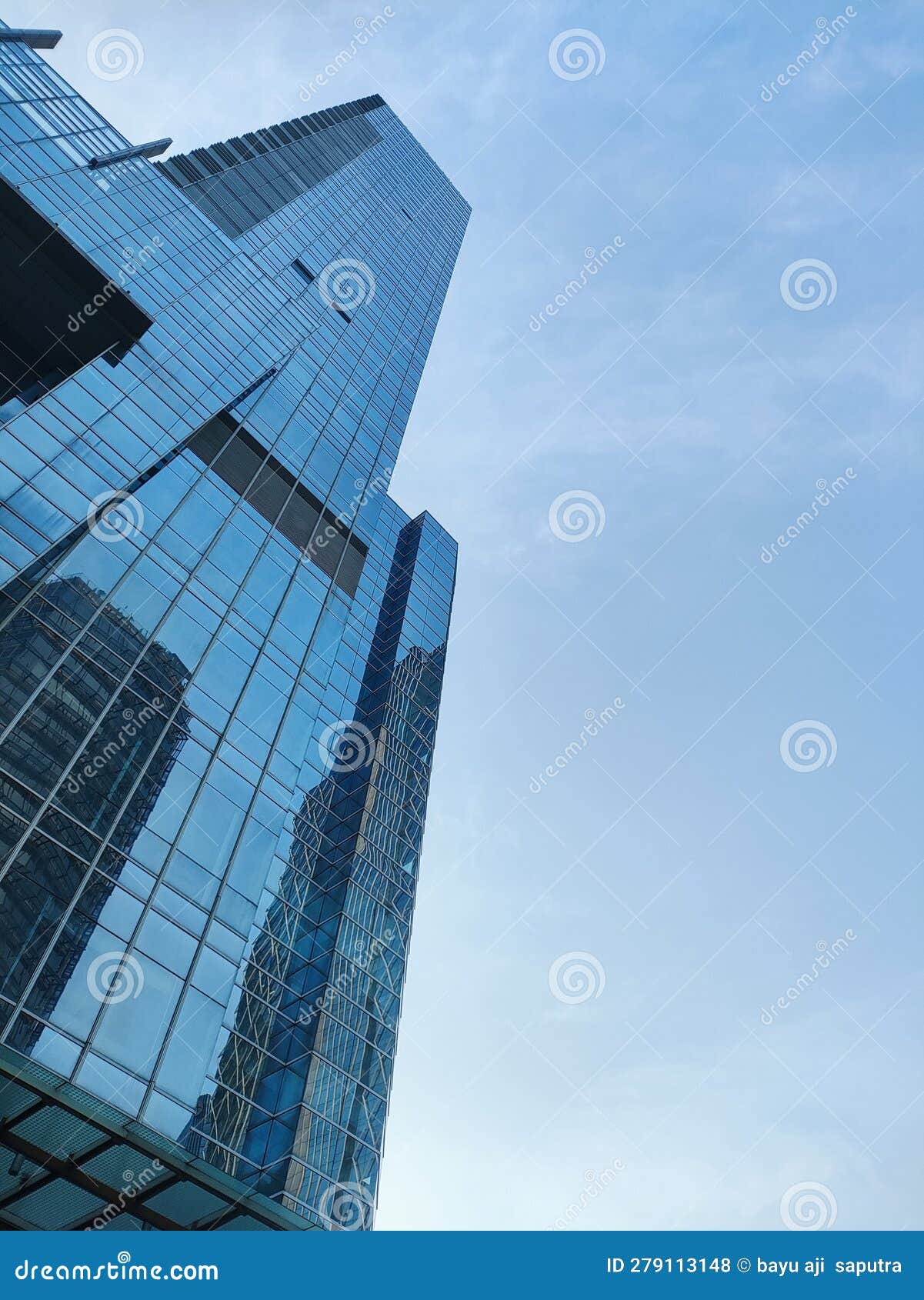 Office Building in the Middle of the City Stock Photo - Image of city ...