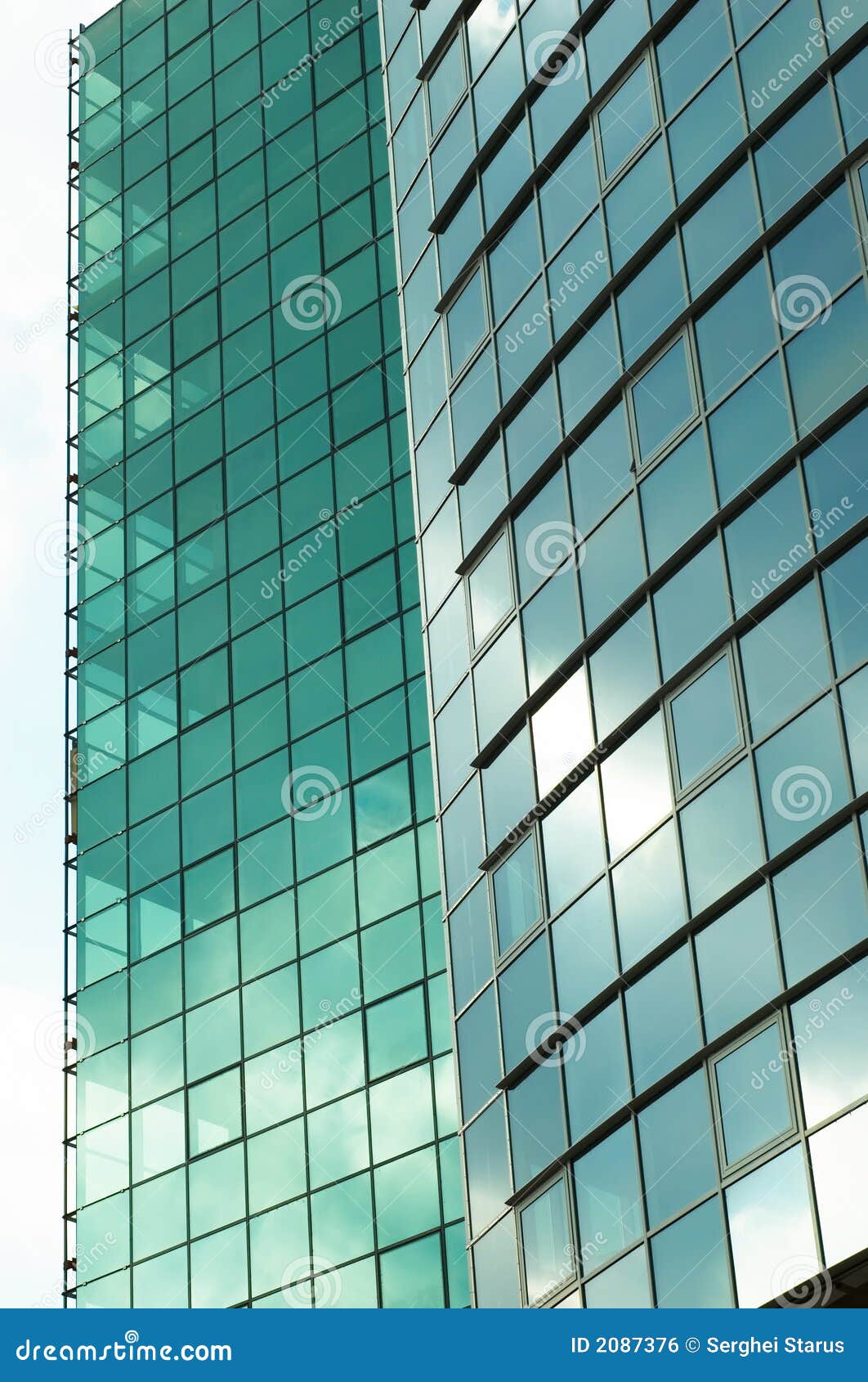 Office Building Mirror Fasade Picture. Image: 2087376