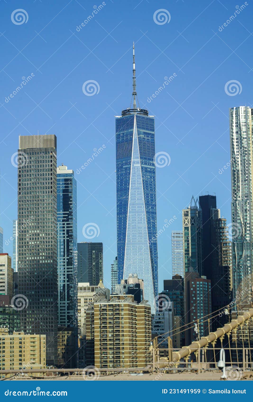 Office Building in New York, USA. Editorial Stock Image - Image of ...