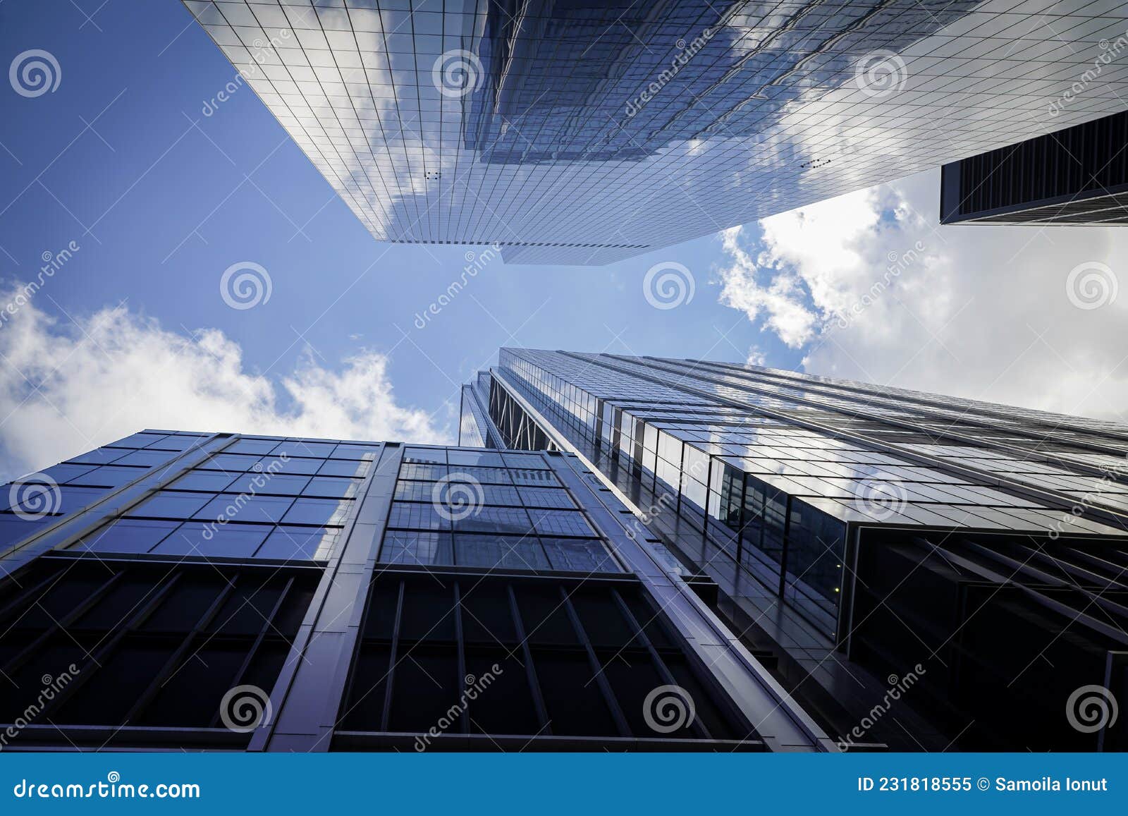 Office Building in New York, USA. Stock Image - Image of modern ...