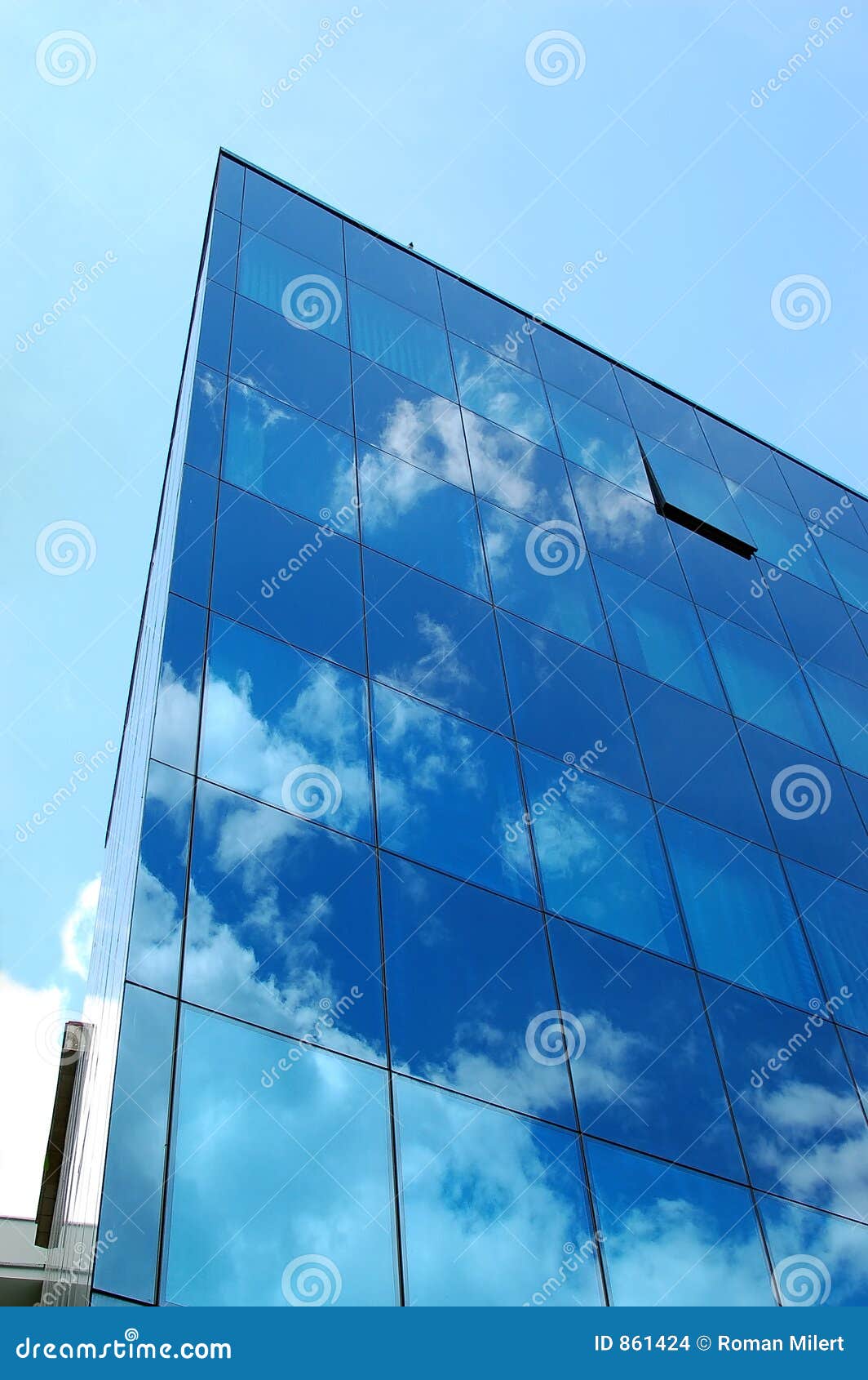 Office Building Reflections Stock Photo - Image of surface, modern: 861424