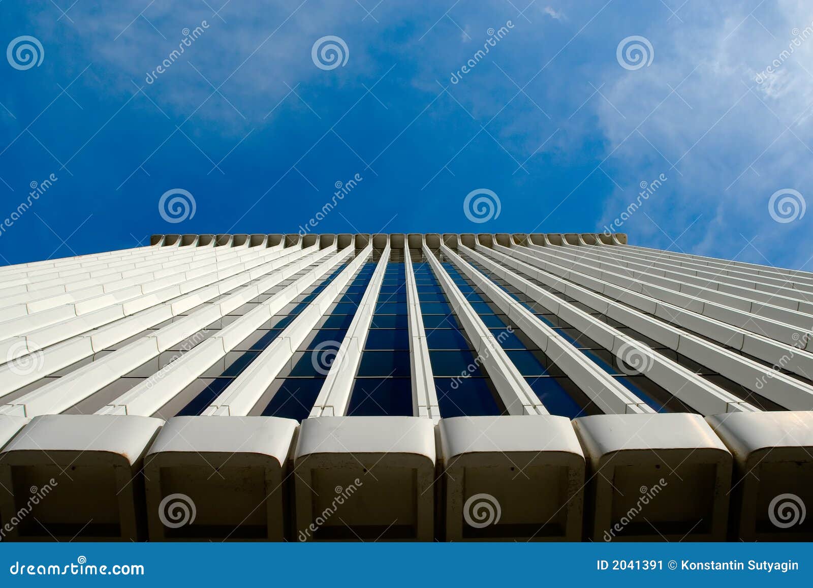 Office Building Rising To the Sky Stock Image - Image of city, build ...